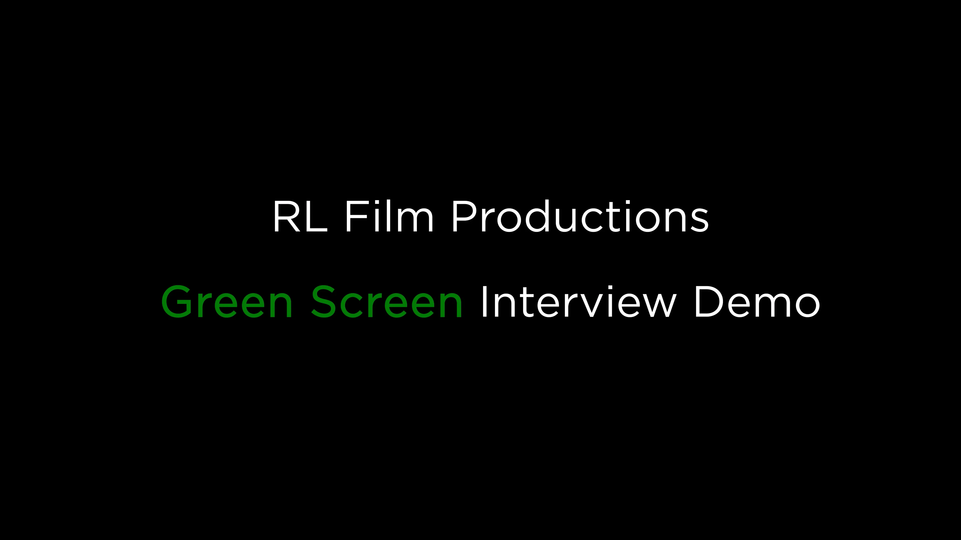 Green Screen Interview Demo Reel 2023.mp4 on Vimeo