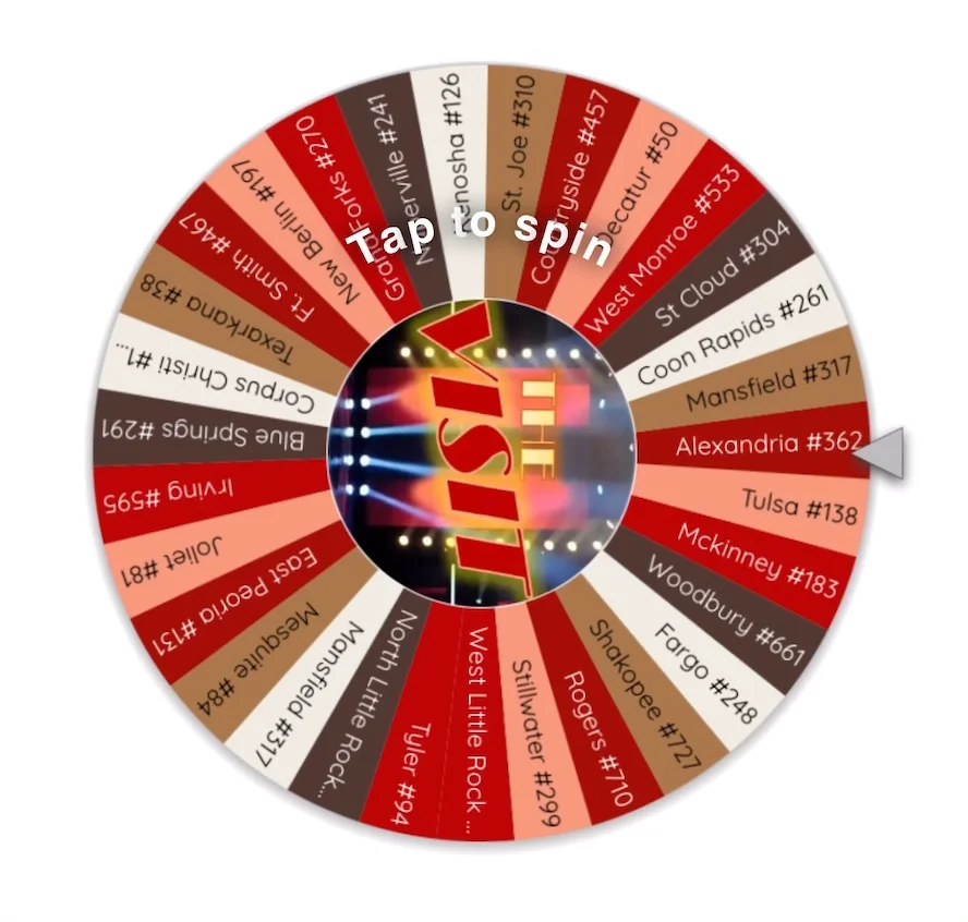 The Visit Week 2 Raffle Wheel on Vimeo