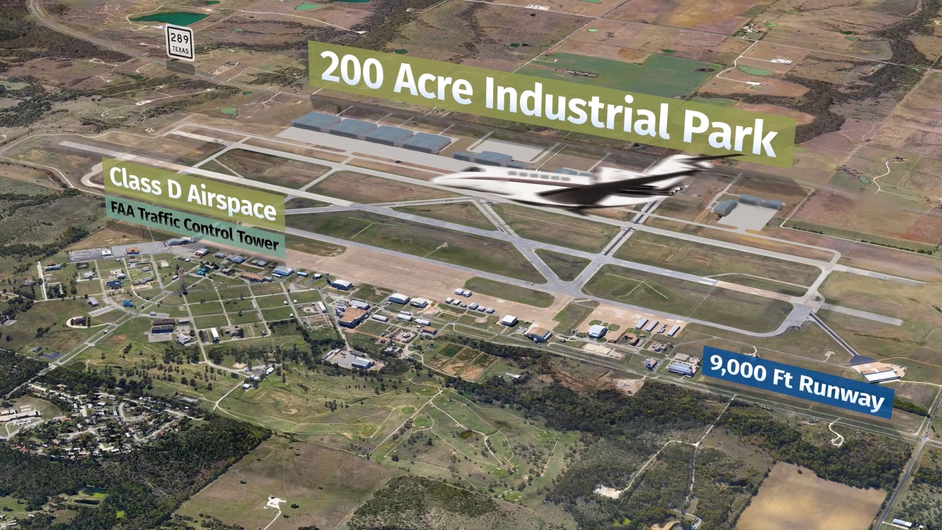 3D Animated Map Examples - Denison EDC - Motion Graphic 01 - North ...