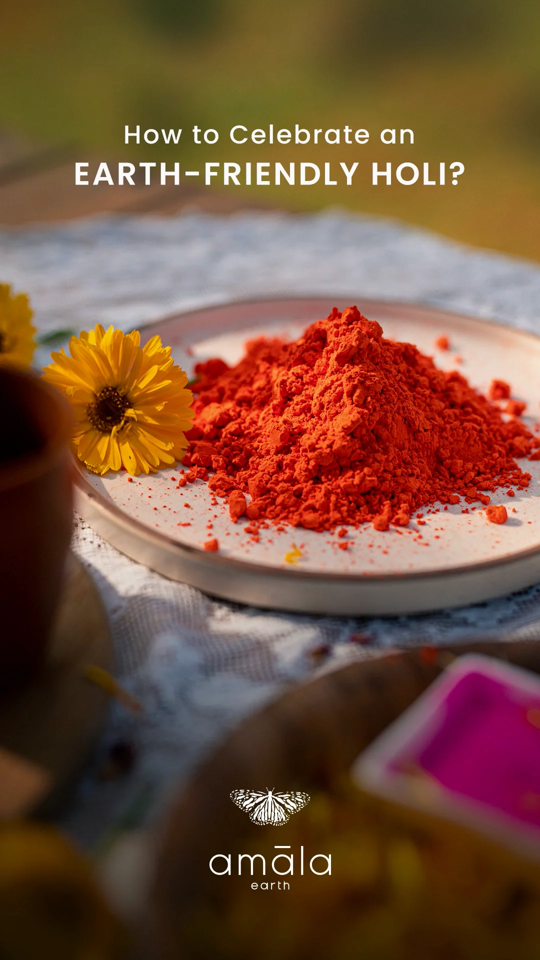Celebrate an Eco-friendly Holi with Amala Earth | Herbal Colours ...