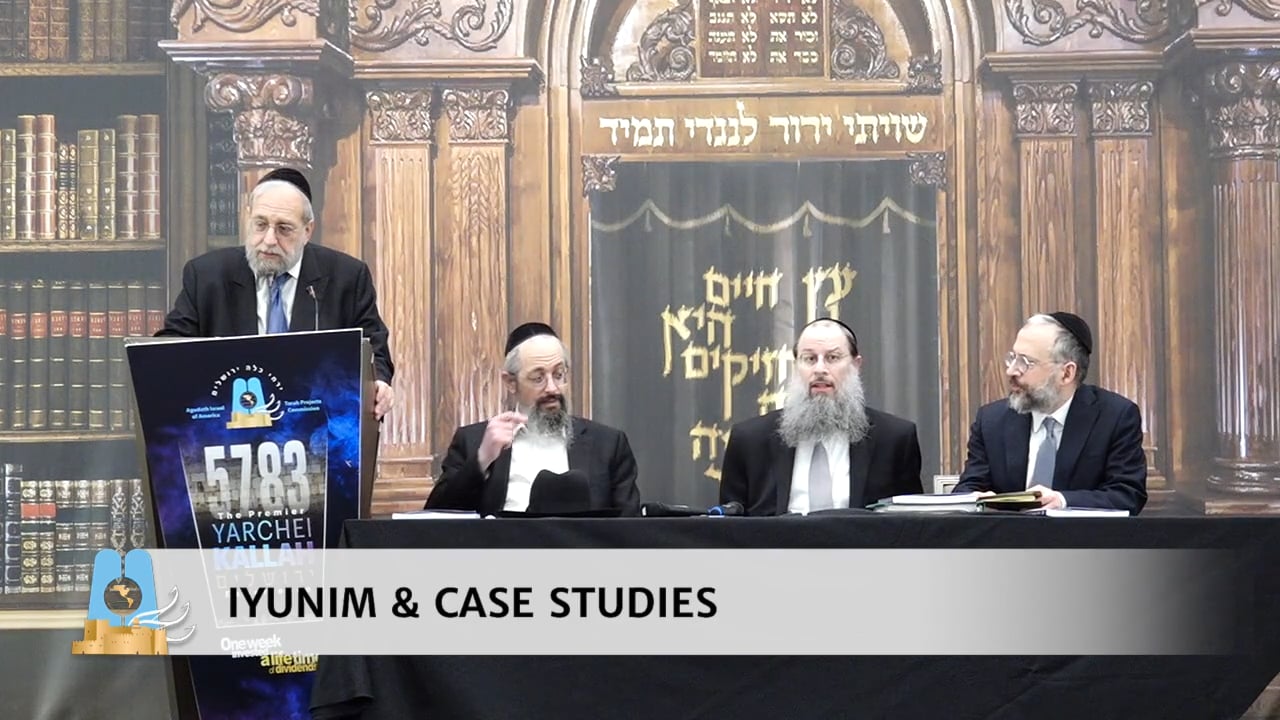 HARAV DOV KAHAN, HARAV ARI MARBURGER, HARAV CHAIM MEIR ROTH, YYK 2023 ...