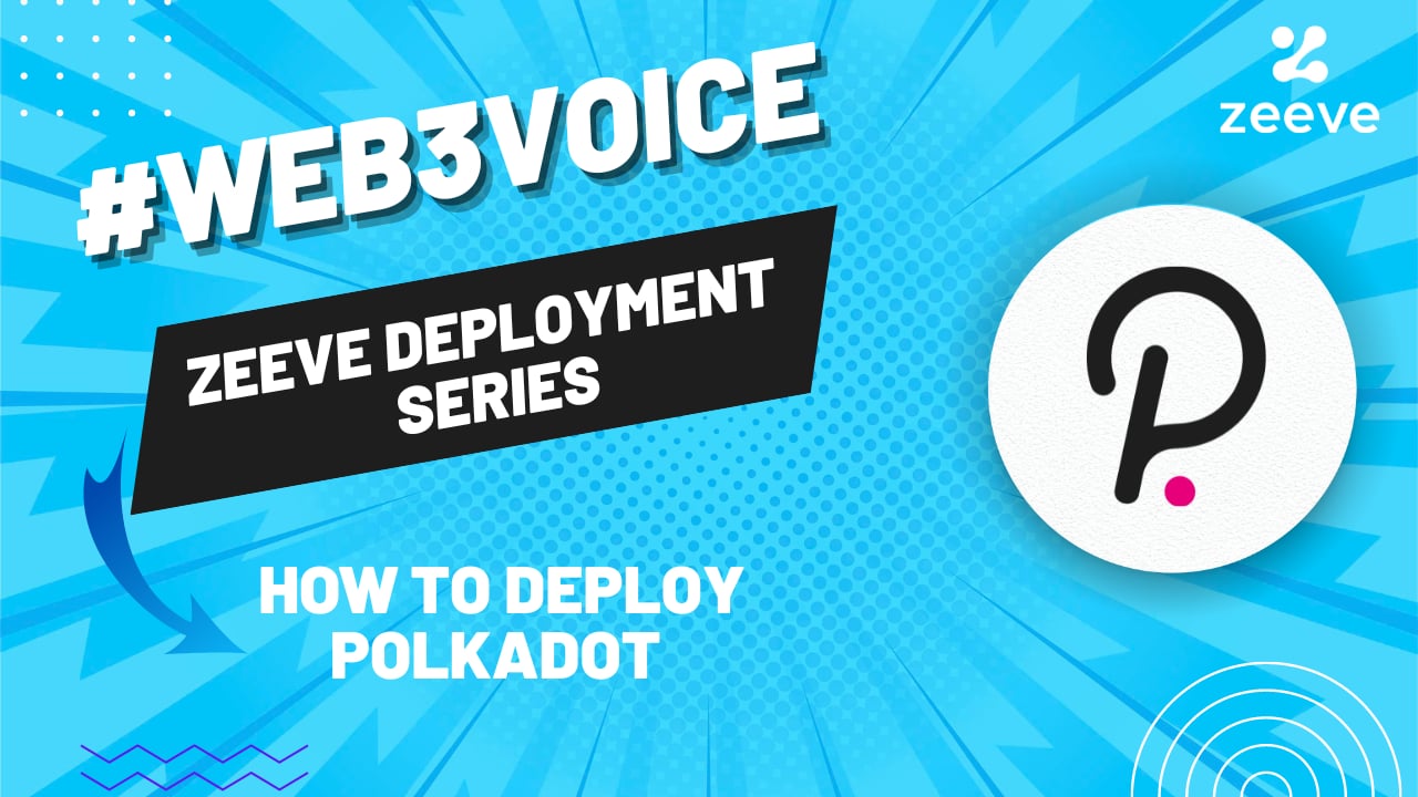 How to Deploy a Polkadot Node - Zeeve Deployment Series - Zeeve Platform Overview on Vimeo
