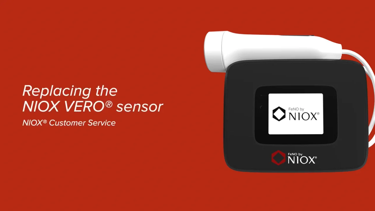 Changing the NIOX® sensor - NIOX® Support on Vimeo