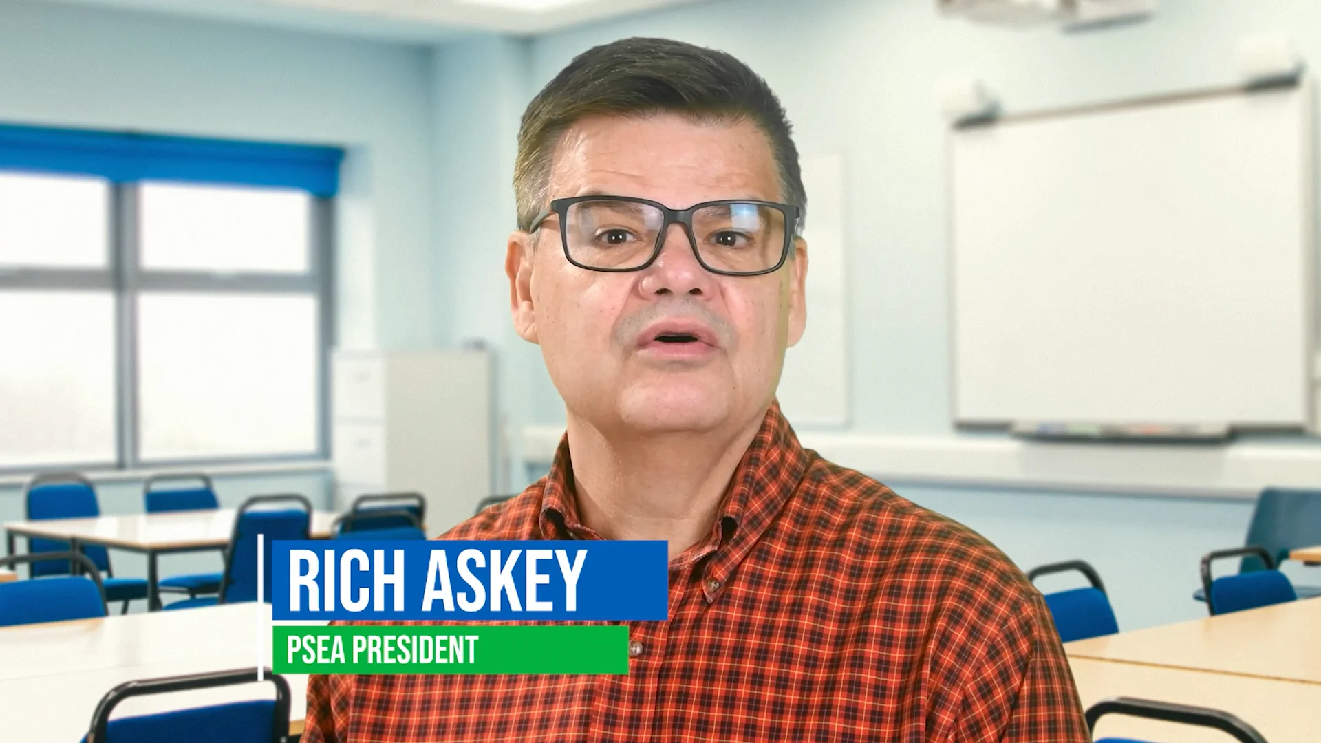 A message from Rich Askey to members working in Elizabeth Forward HS on ...