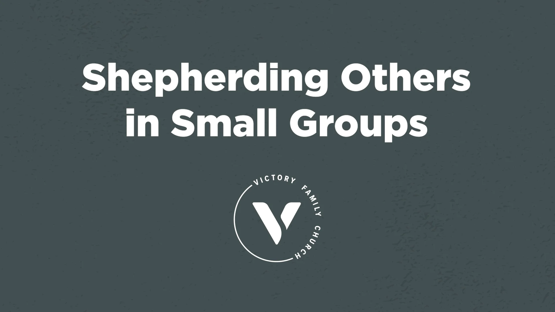 Shepherding Others.mp4 on Vimeo