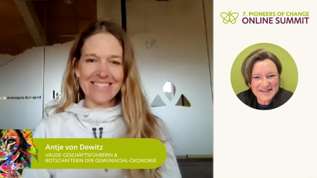 Antje von Dewitz - Pioneersofchange-Summit