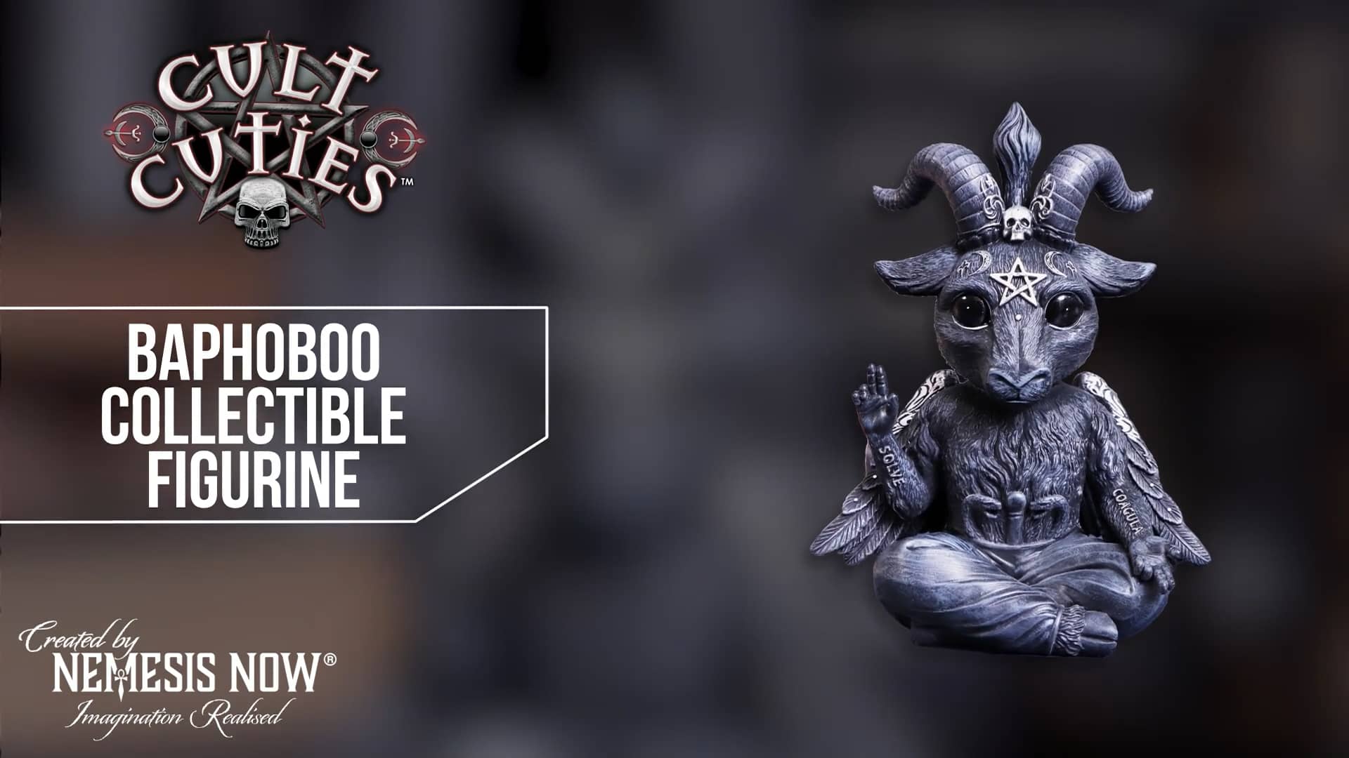 Cult Cuties™ Baphoboo Figurine | Nemesis Now on Vimeo