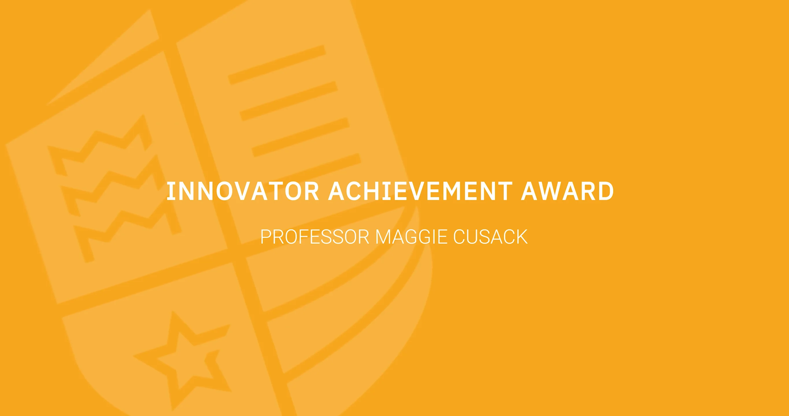 Innovator Achievement Award Presentation on Vimeo