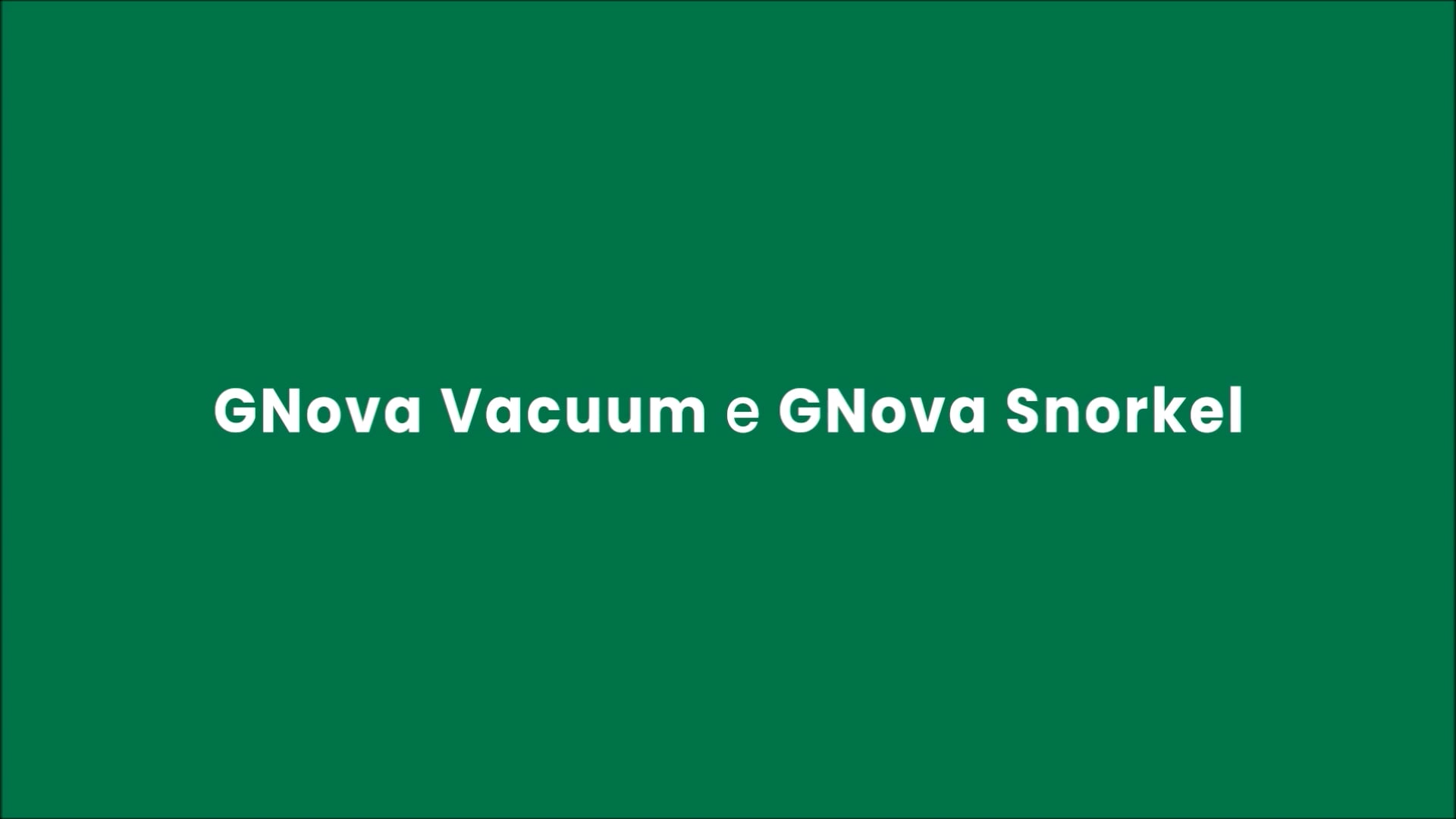 GNOVA VACUUM on Vimeo