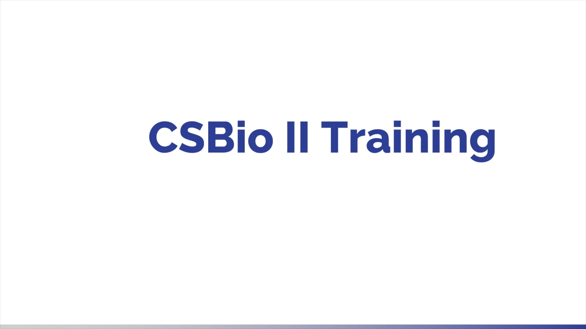 1. CSBio II - Unboxing & Setup