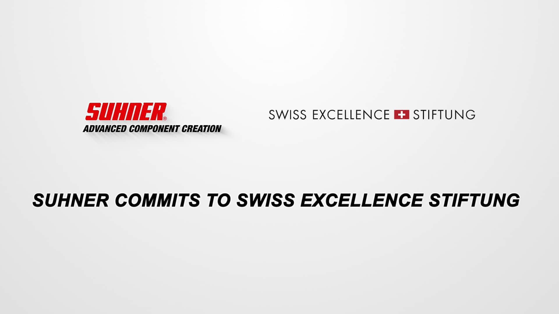 Suhner Group commits to Swiss Excellence Stiftung on Vimeo