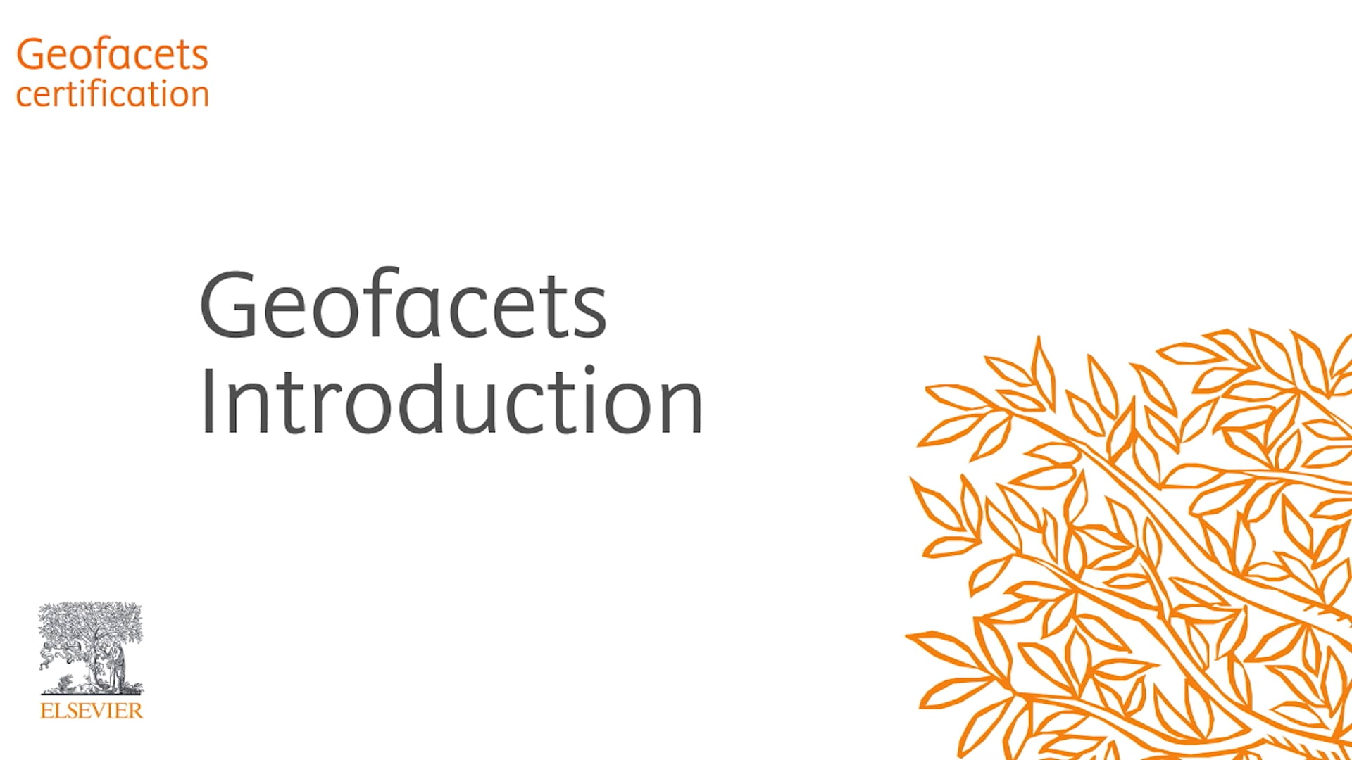 Geofacets Certification - Geofacets Introduction on Vimeo