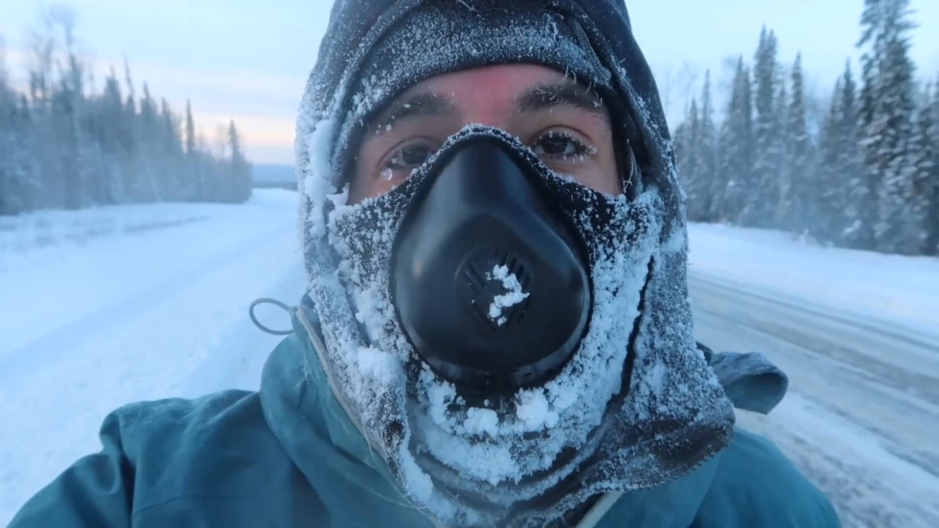 Biking Alaska to Mexico - the Alaska Highway in winter #2 on Vimeo