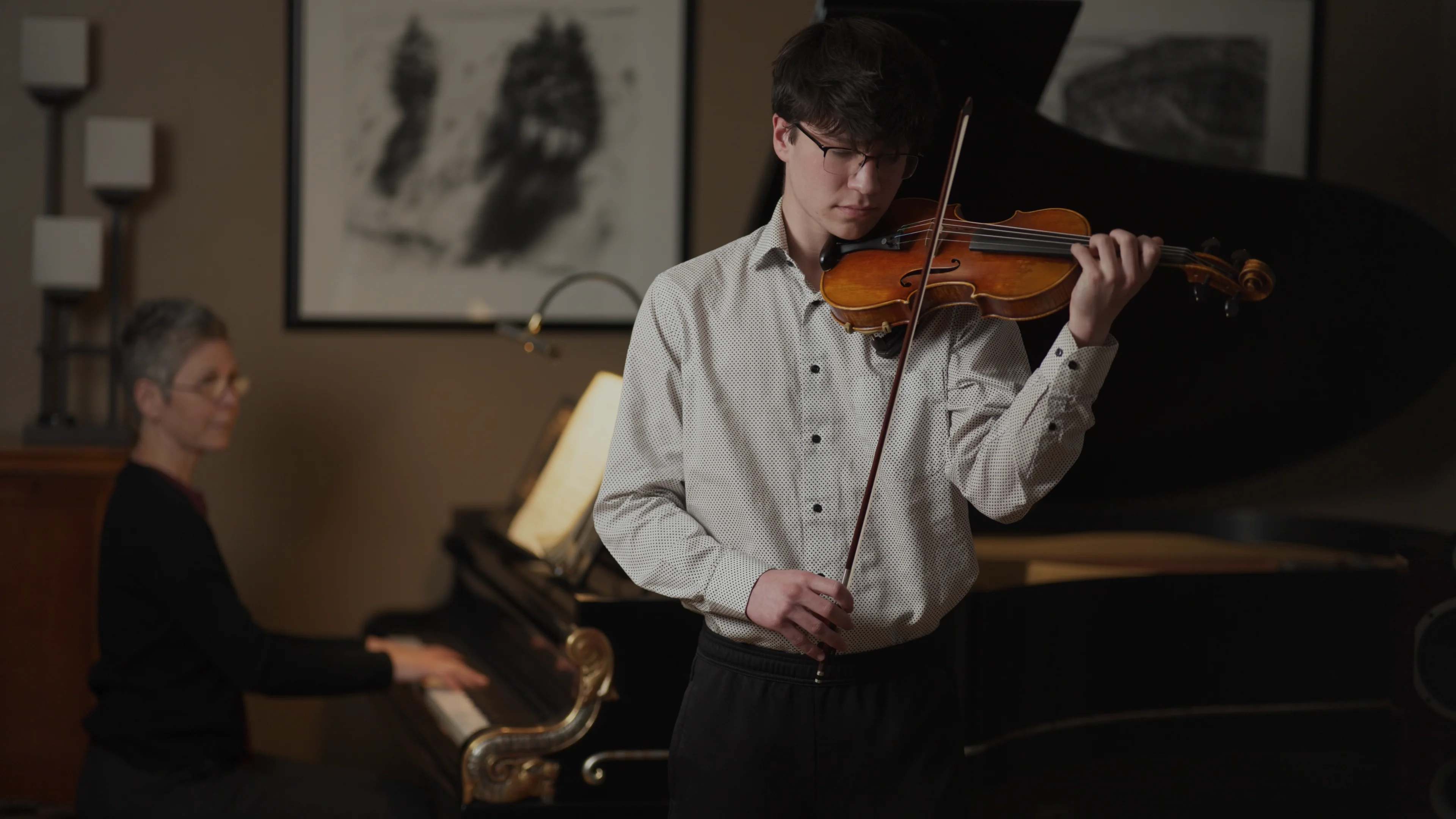 Mendelssohn Violin Concerto in E minor, Op. 64, I. - Galen Belding, violin