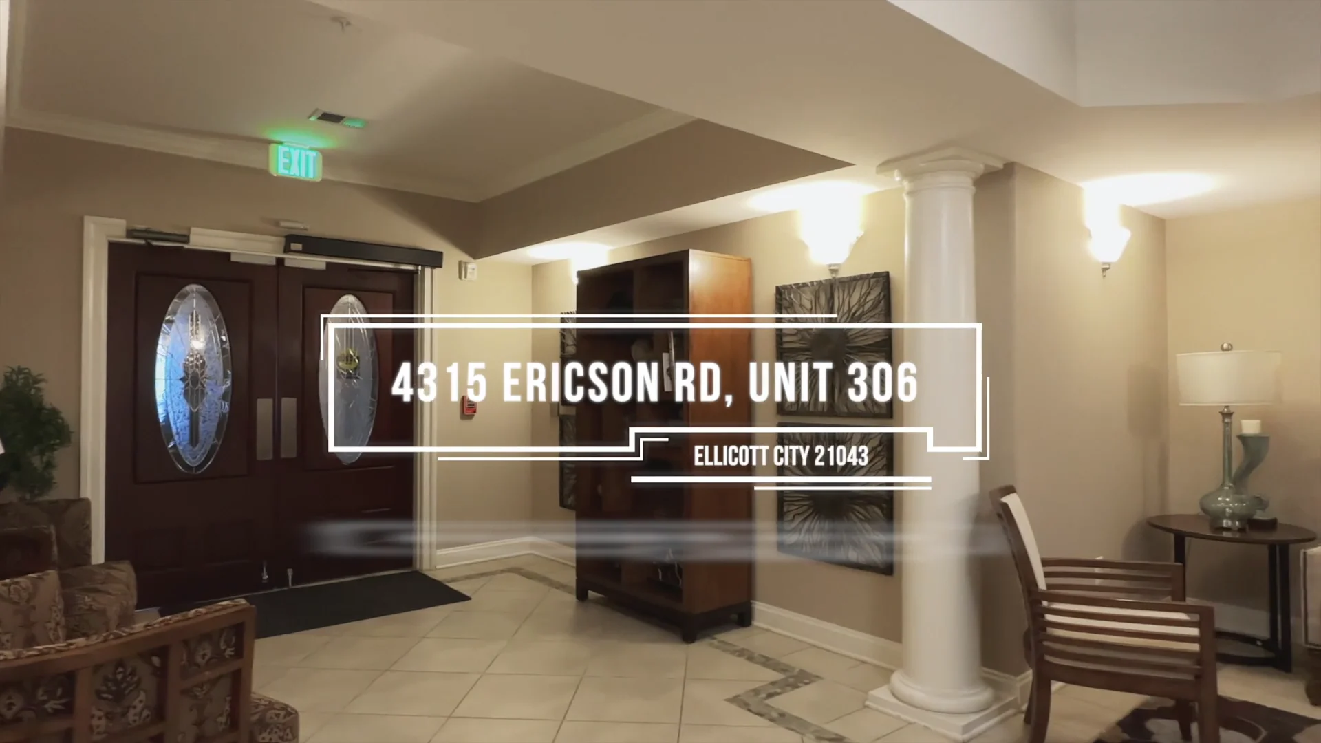4315 Ericson Rd, Unit 306, Ellicott City on Vimeo