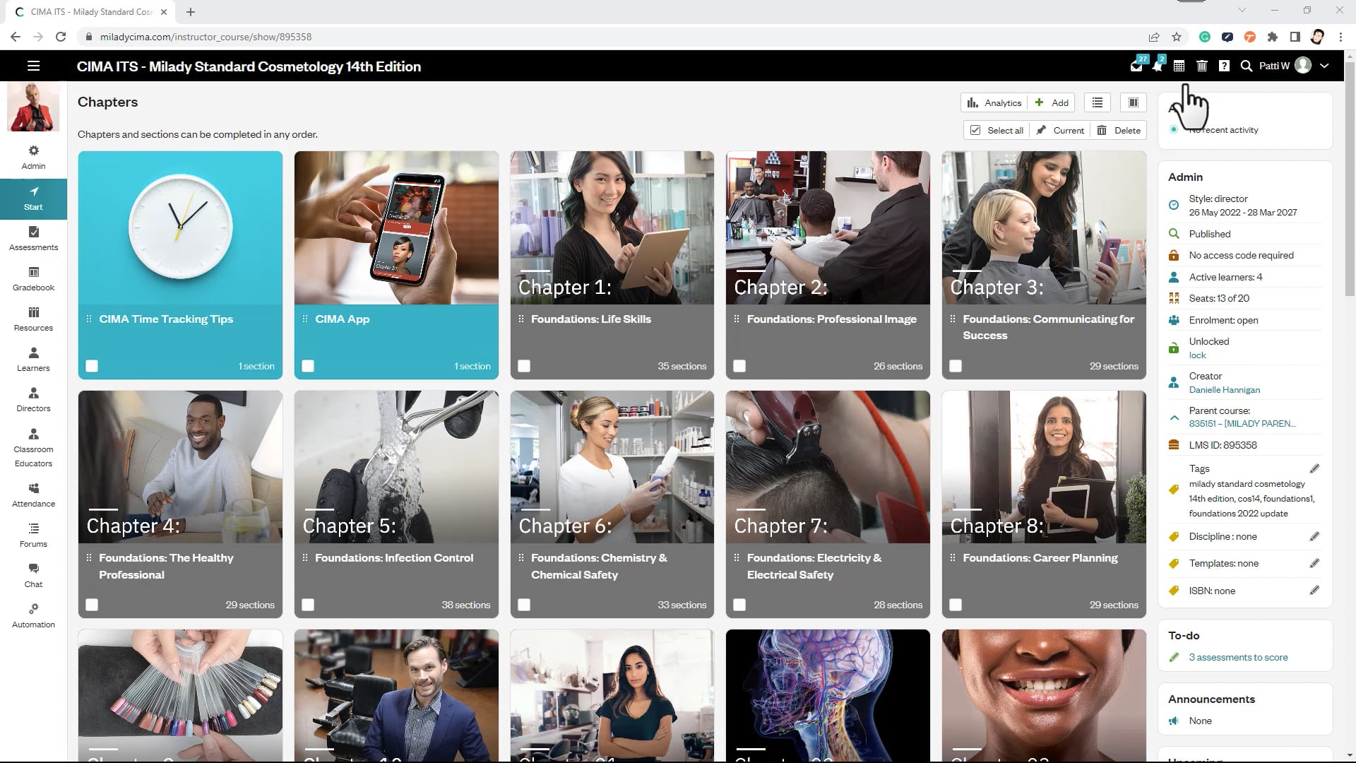 CIMA Fundementals - Calendar on Vimeo