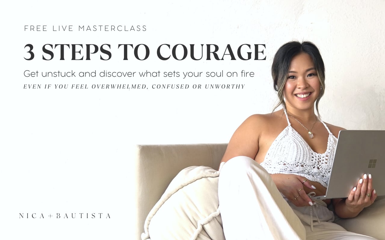 3 Steps to Courage Masterclass on Vimeo