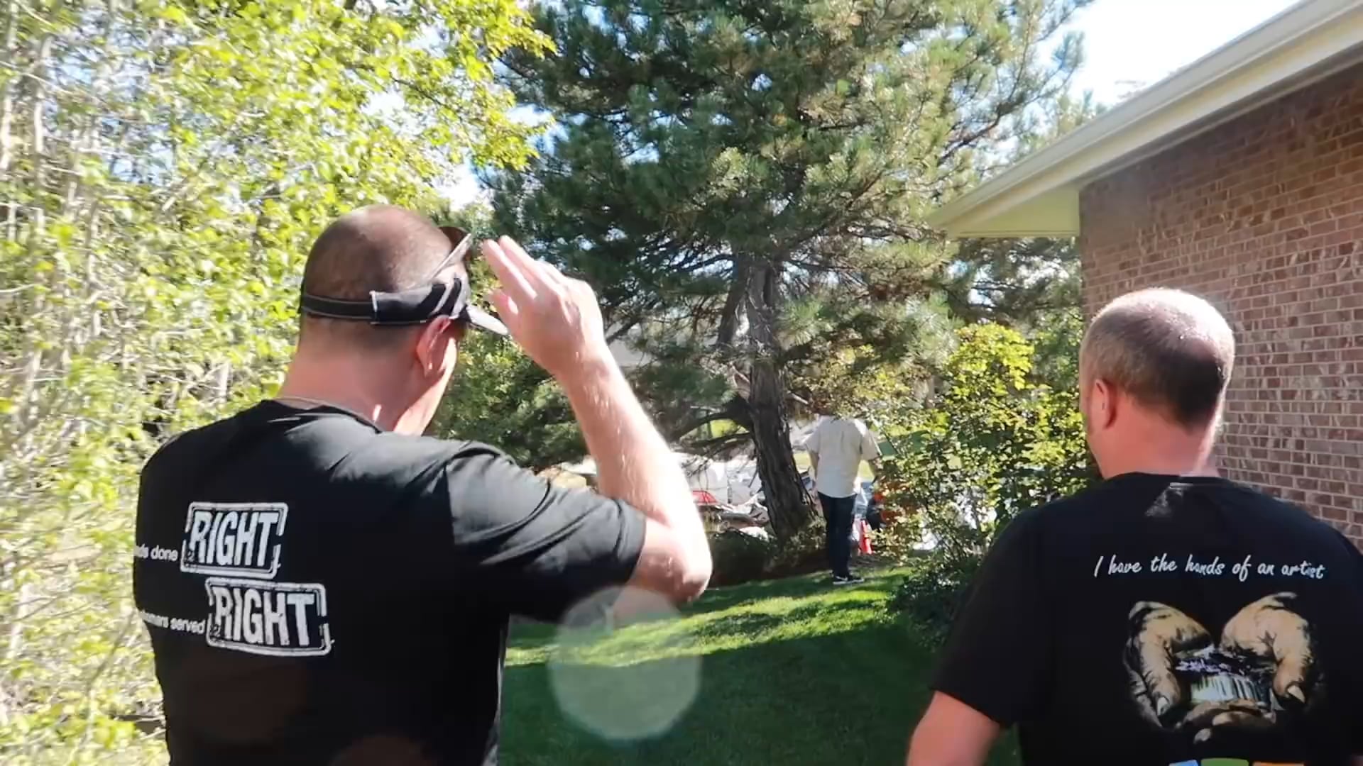 DOUBLE WATERFALLS in Small Backyard_ Greg Wittstock, The Pond Guy ...