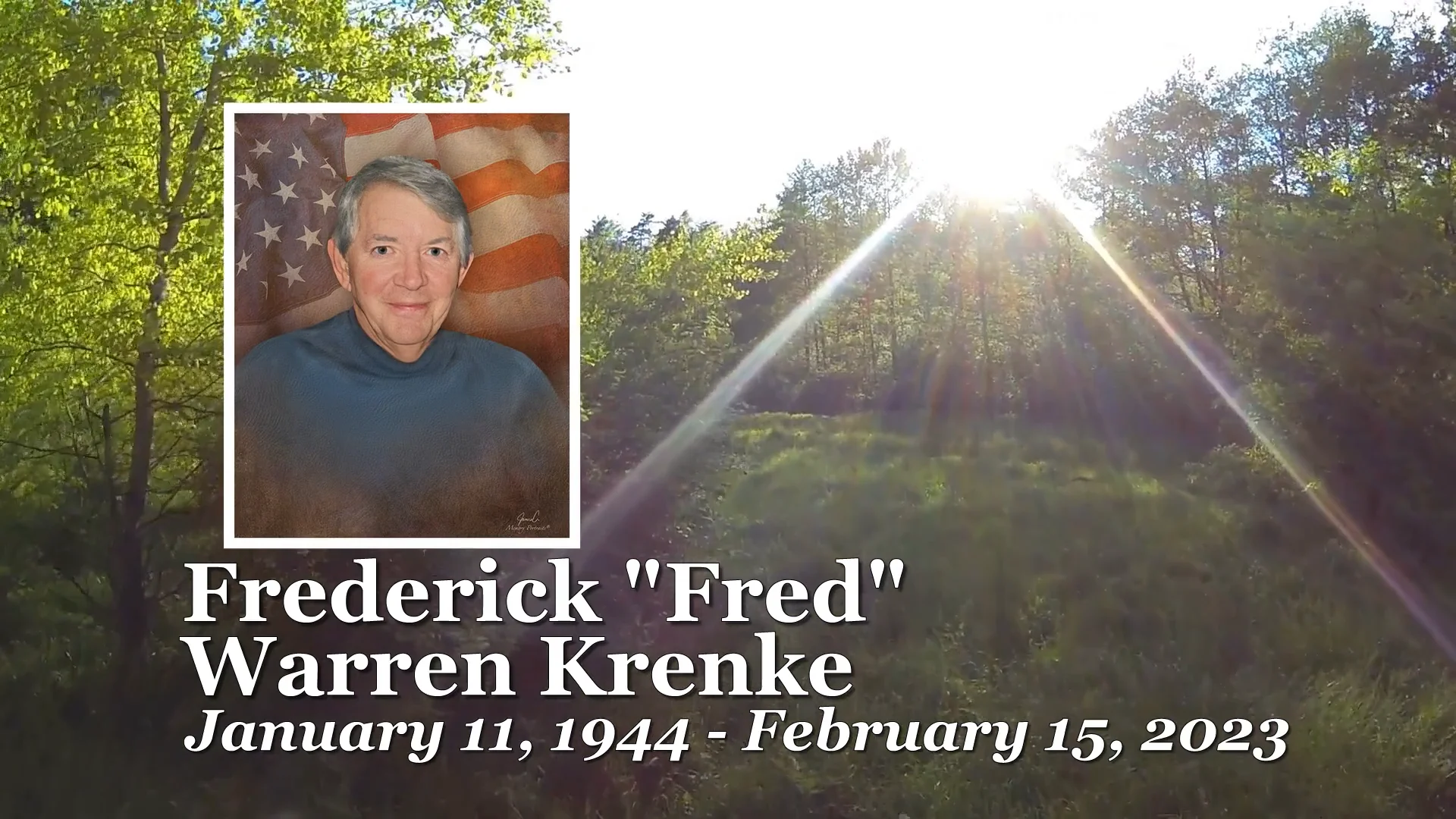 Frederick "Fred" Warren Krenke - Morgan & Nay Fred Krenke on Vimeo