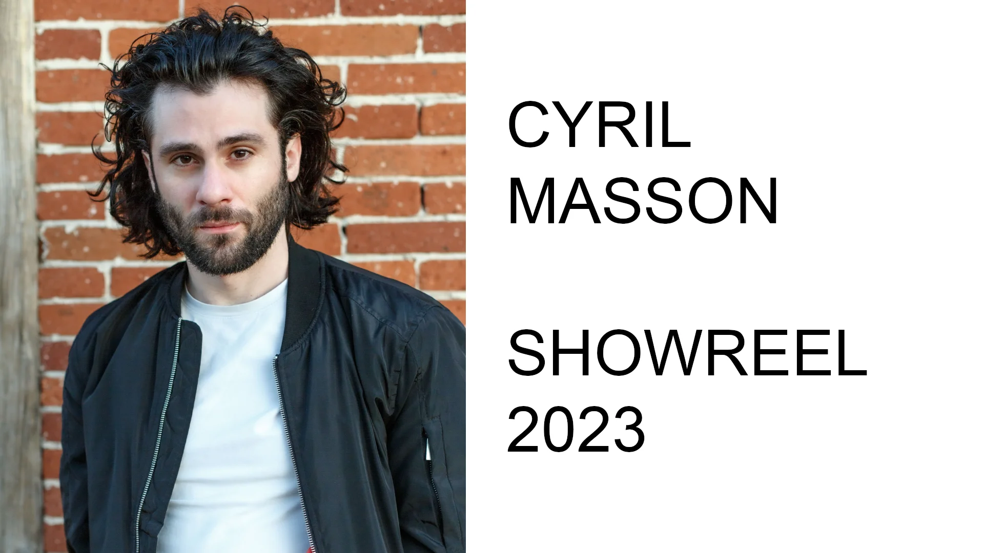 Cyril Masson | Bande démo 2023 on Vimeo