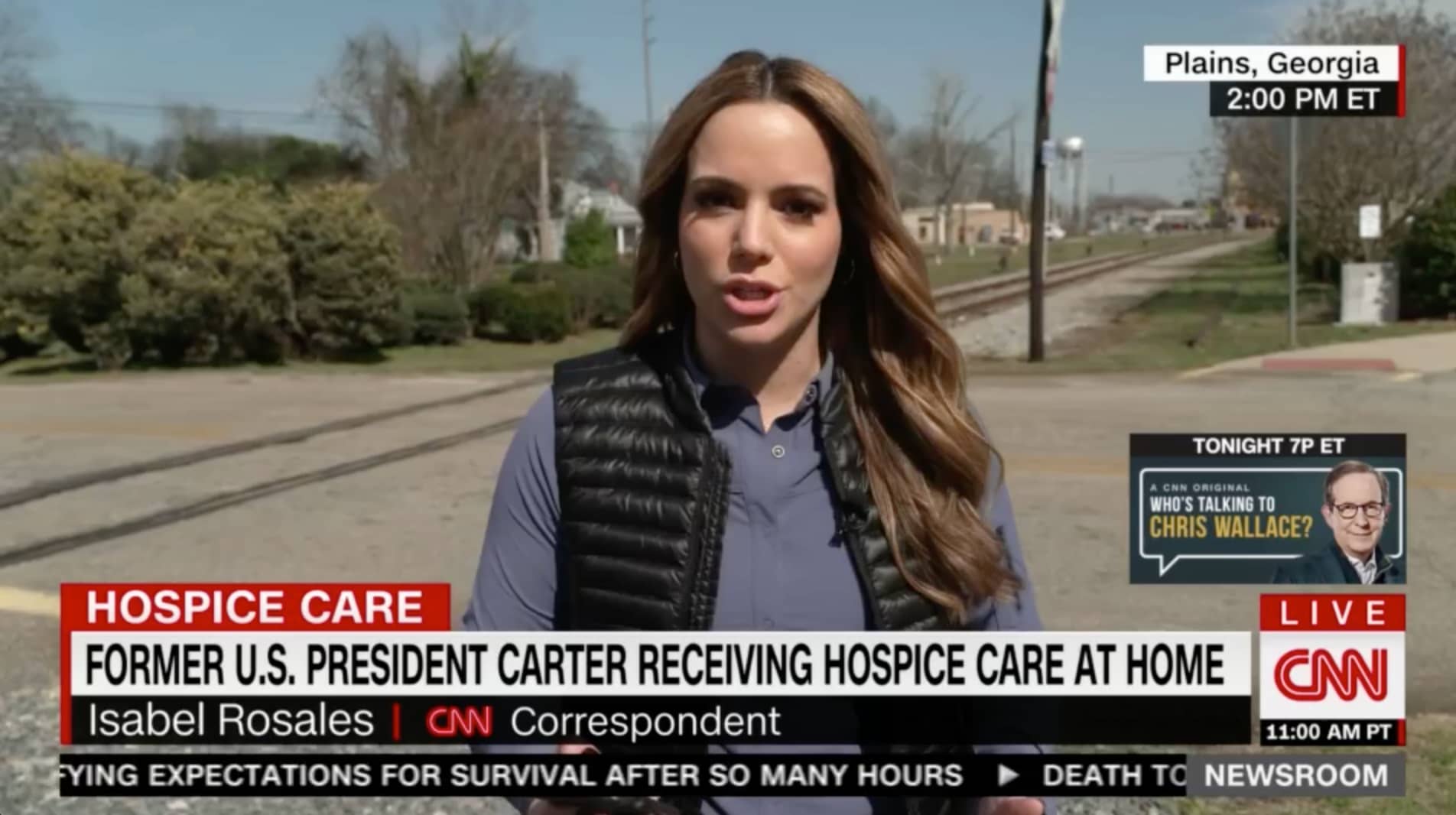 LIVE - (CNN w/ Paula) Walk and Talk Jimmy Carter in Hospice Care on Vimeo