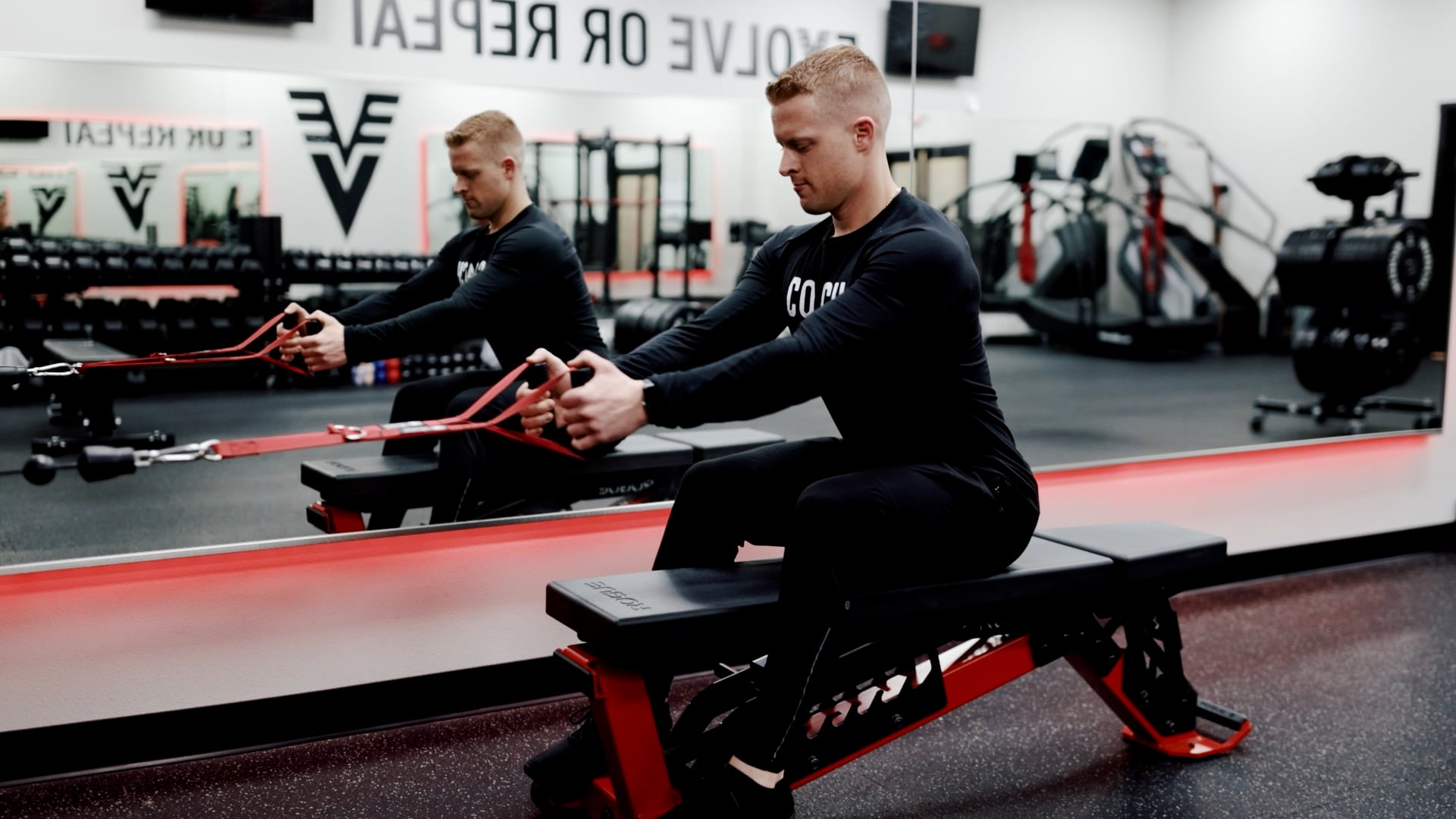 Underhand Cable Back Row (Red Grip) on Vimeo