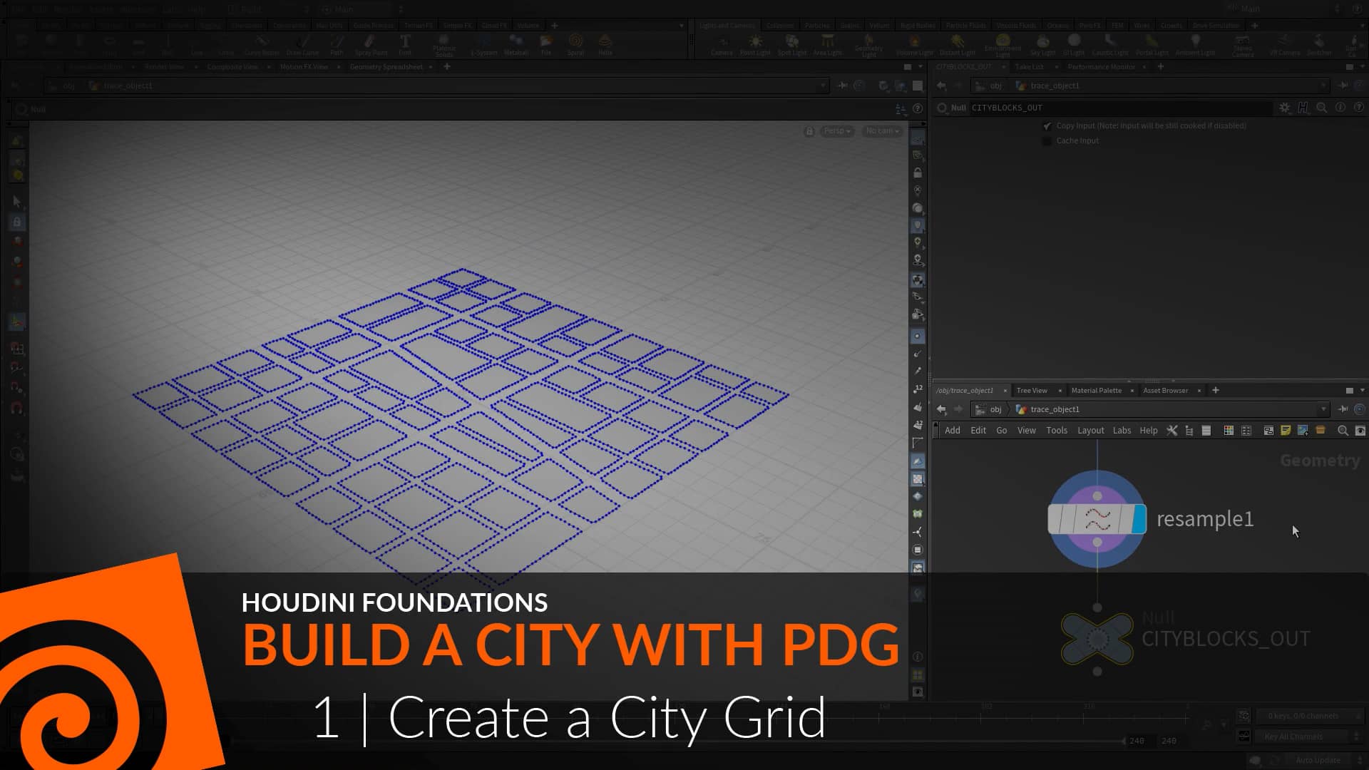 Houdini Foundations: PDG 1 | Create a City Grid on Vimeo