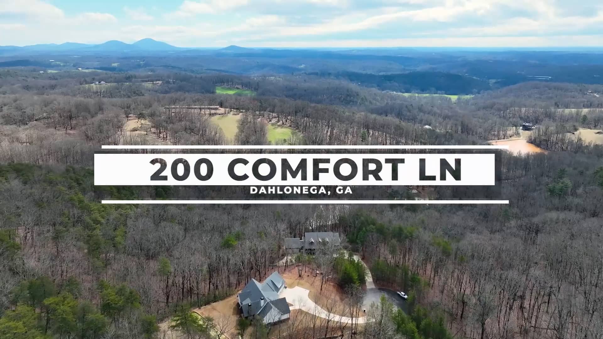 Dahlonega Georgia - 200 Comfort Lane - North Georgia Mountains on Vimeo