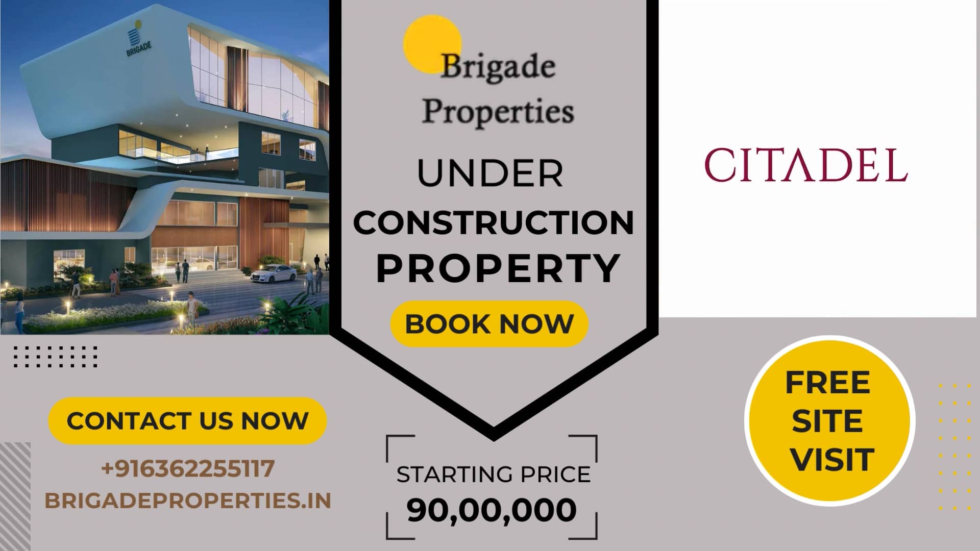 Brigade Citadel - Under Construction Projects In Hyderabad - Brigade ...