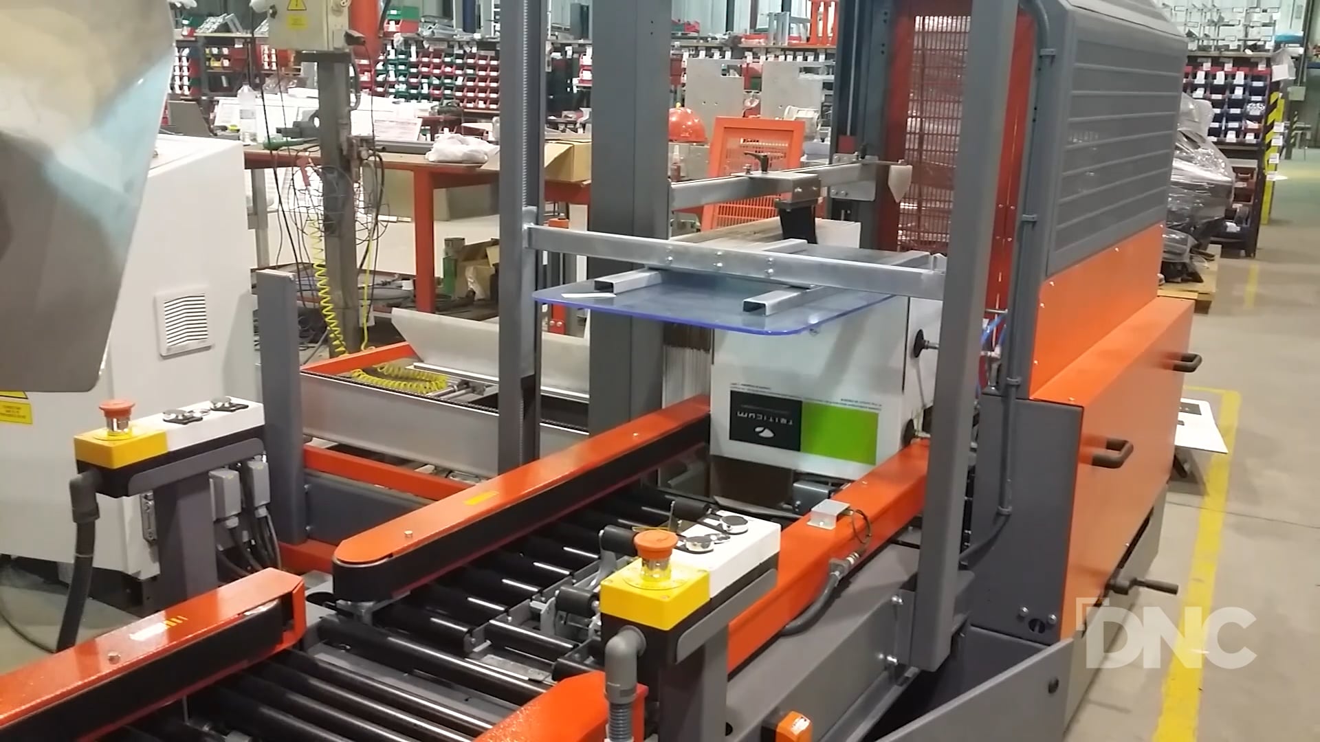 Frozen bread case packing automation on Vimeo