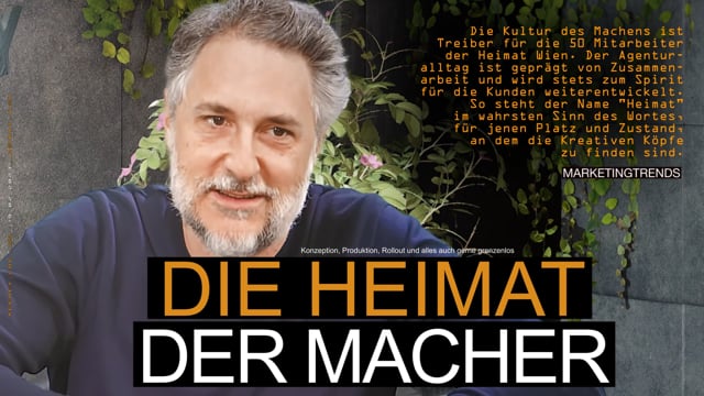 agency log: Heimat Wien - Die Heimat der Macher | medianetTV