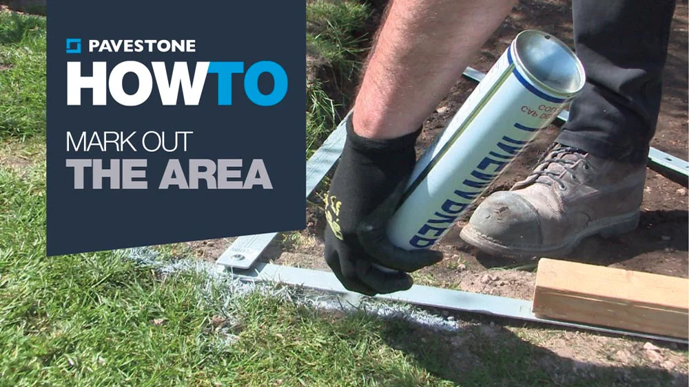 Pavestone - How To Mark Out The Area When Laying a Patio on Vimeo
