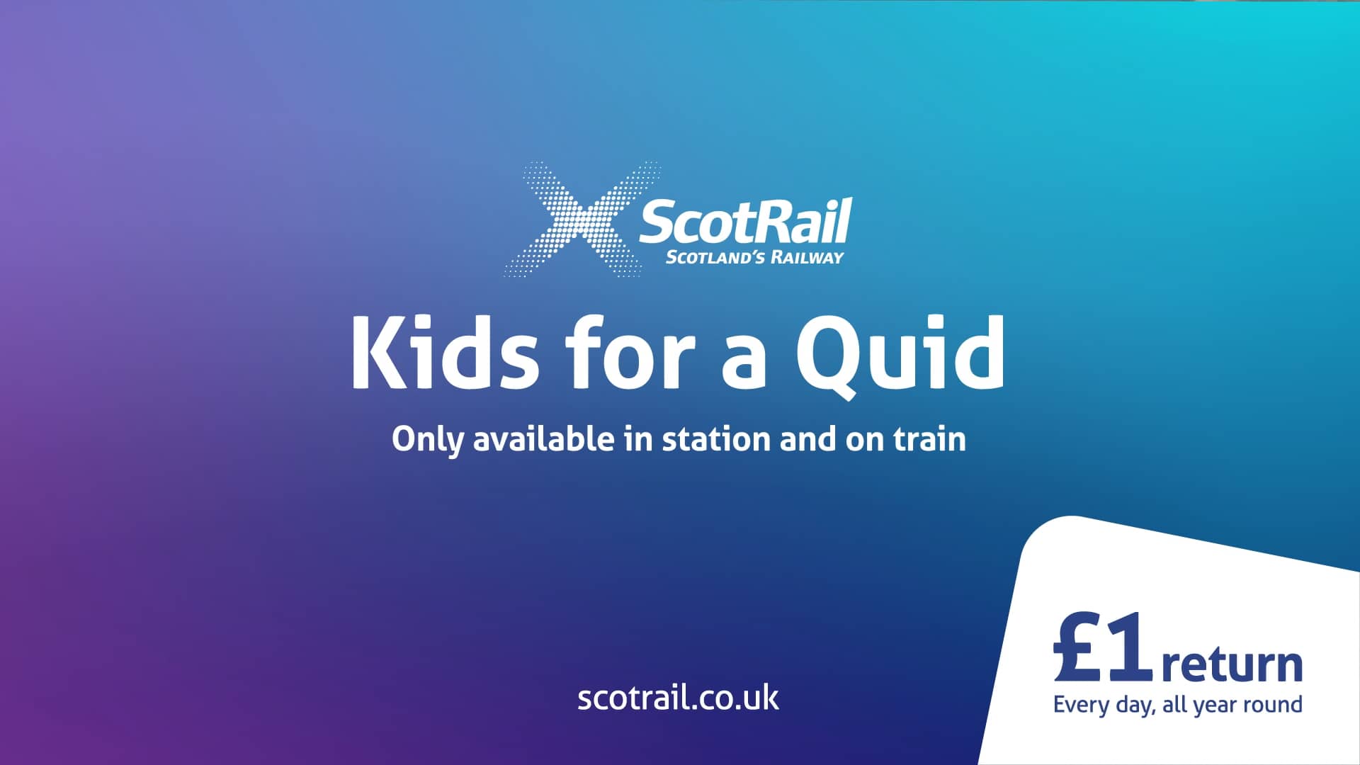 ScotRail - KFAQ TV Advert - 2023 on Vimeo