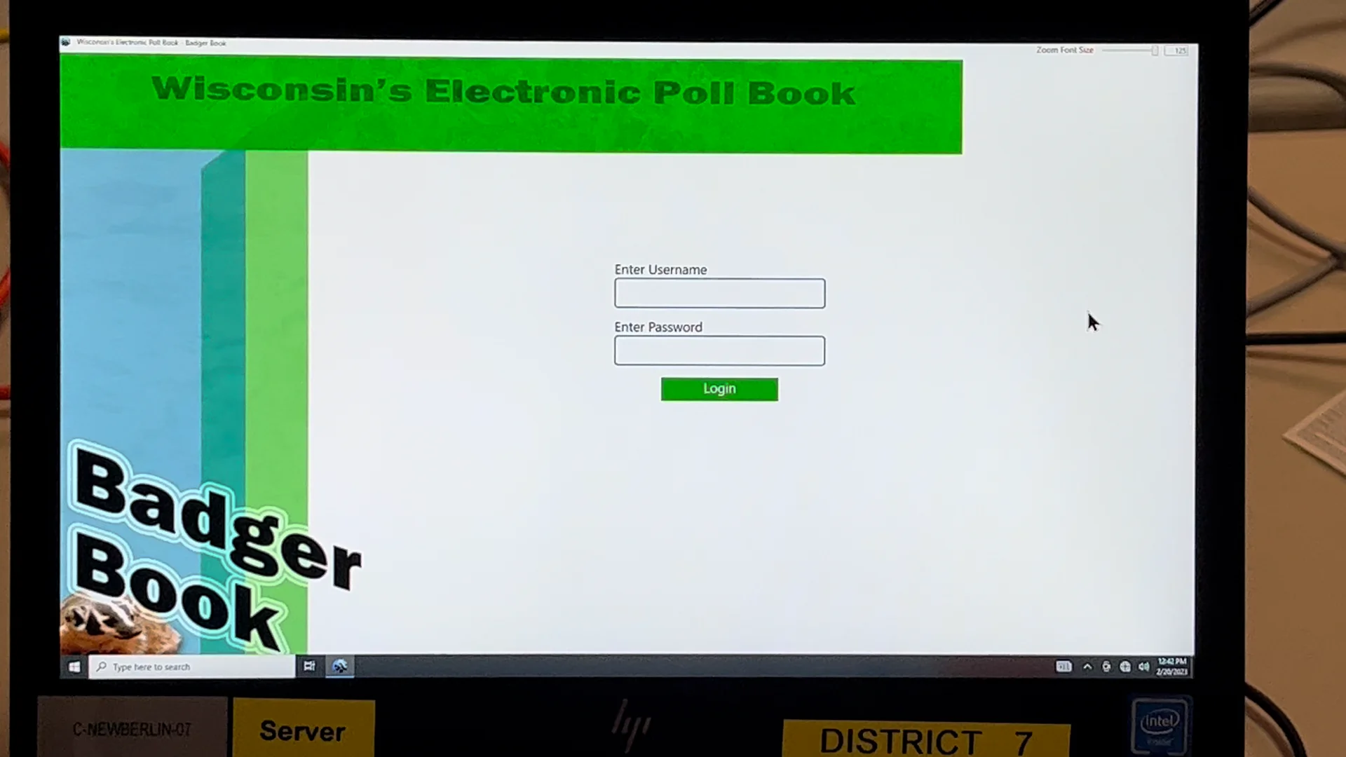 Election Inspector Sign-in & Certify