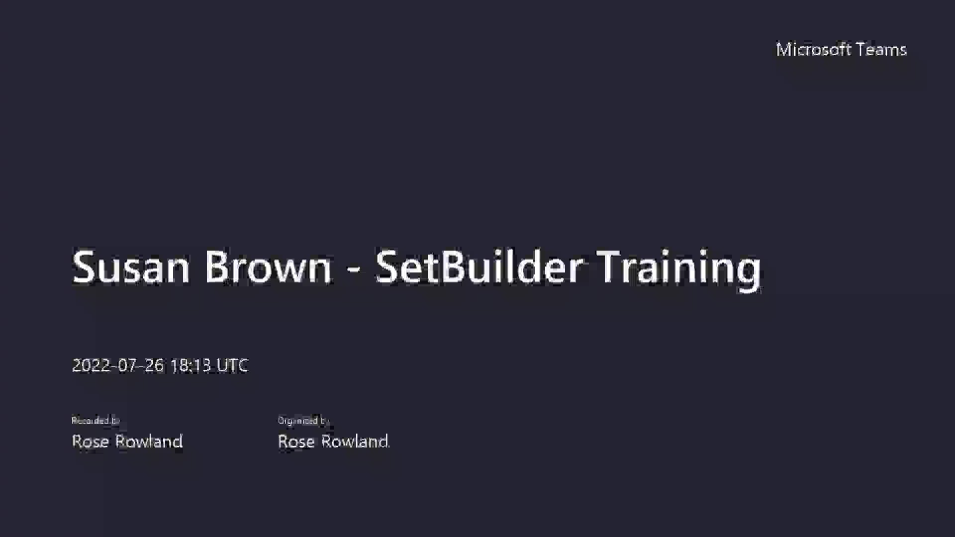 Susan Brown - ND SetBuilder Training-20220726 on Vimeo