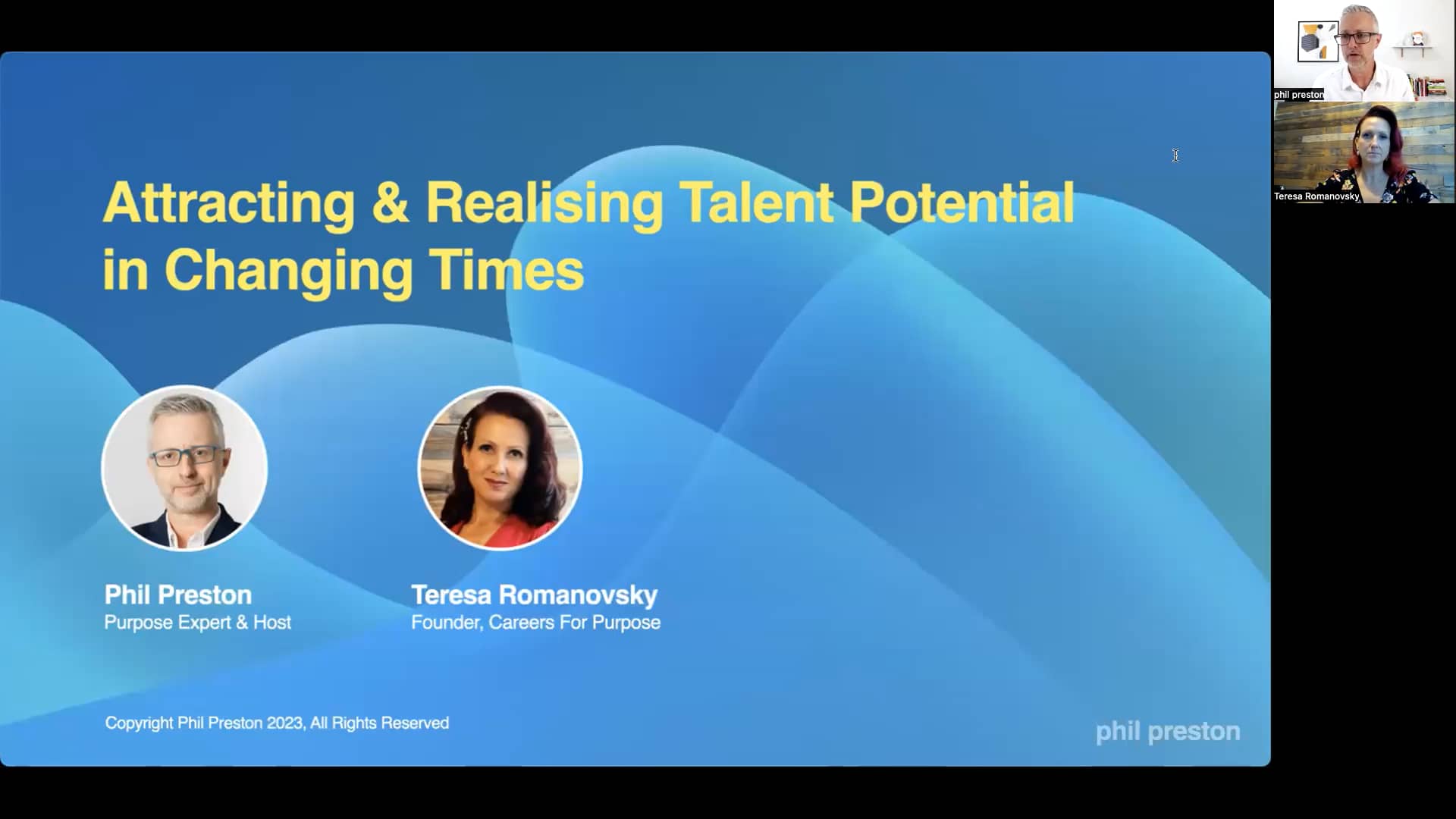Recording: Attracting & Realising Talent Potential in Changing Times on ...