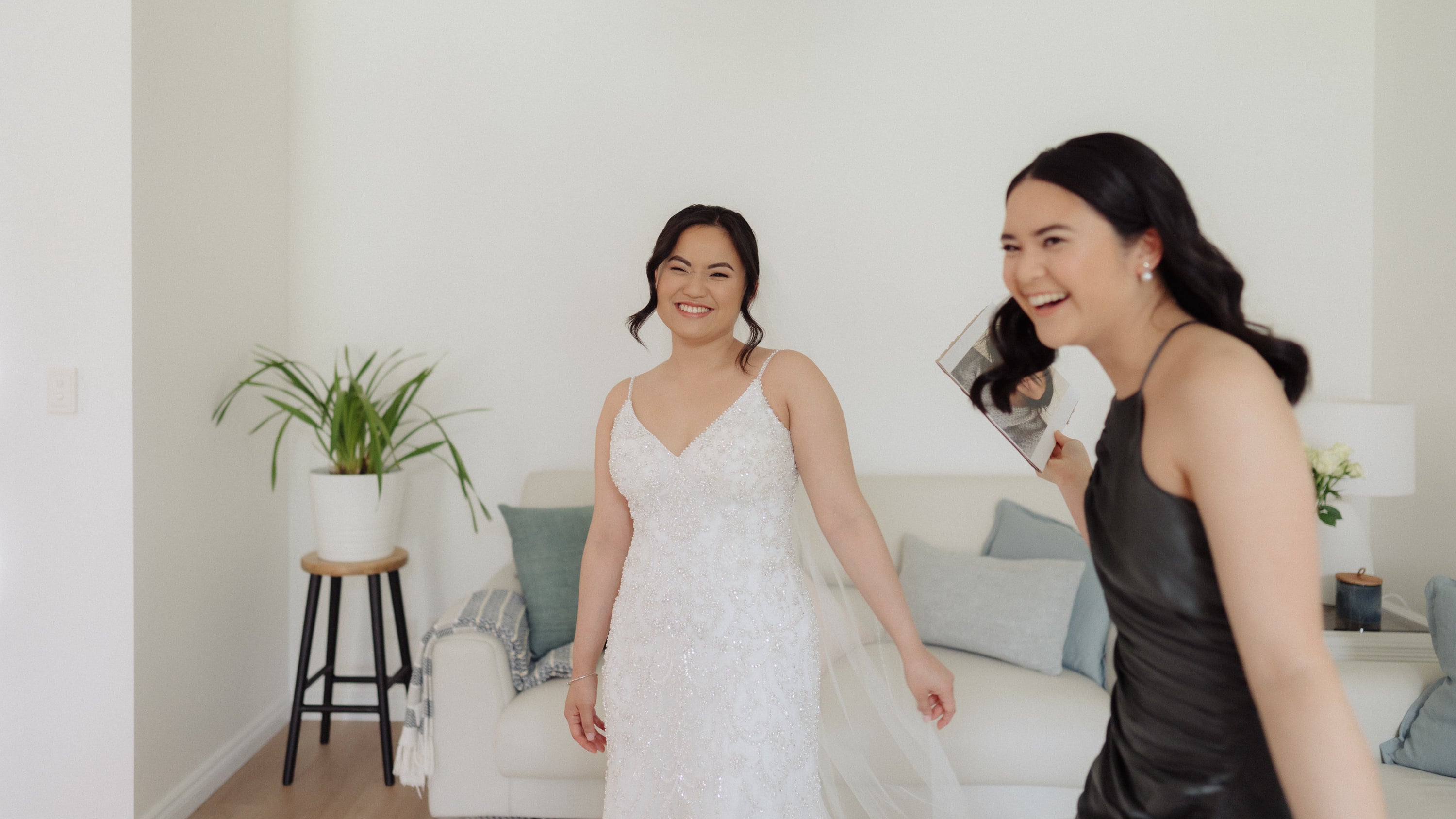 Stephanie + Luke - Bride Preparation - The Pepper June Wedding Co on Vimeo