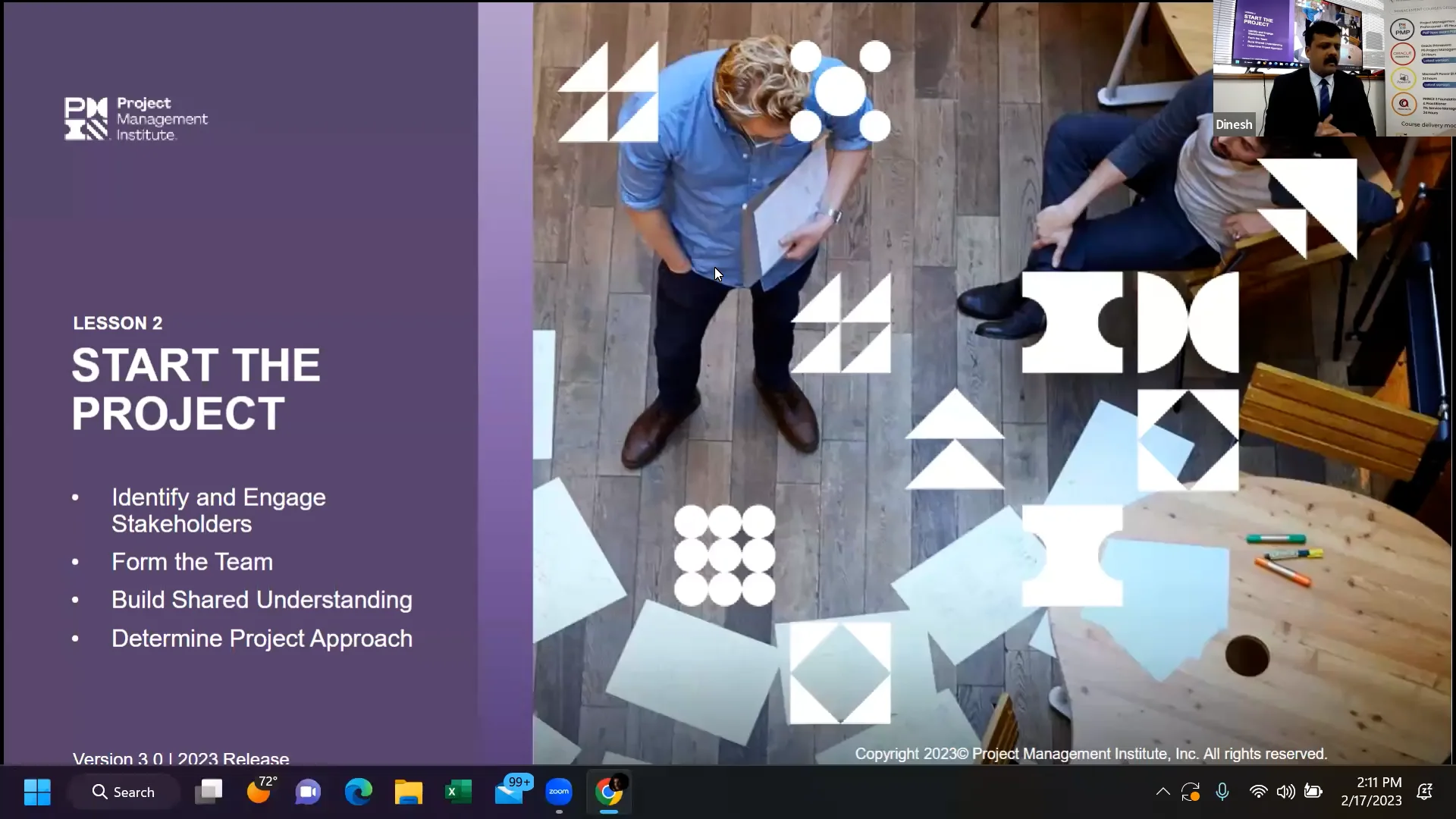 PMP V3 - Start the Project