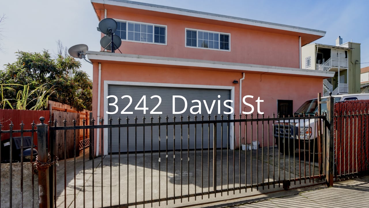 3242 Davis St, Oakland, CA, 94601 on Vimeo