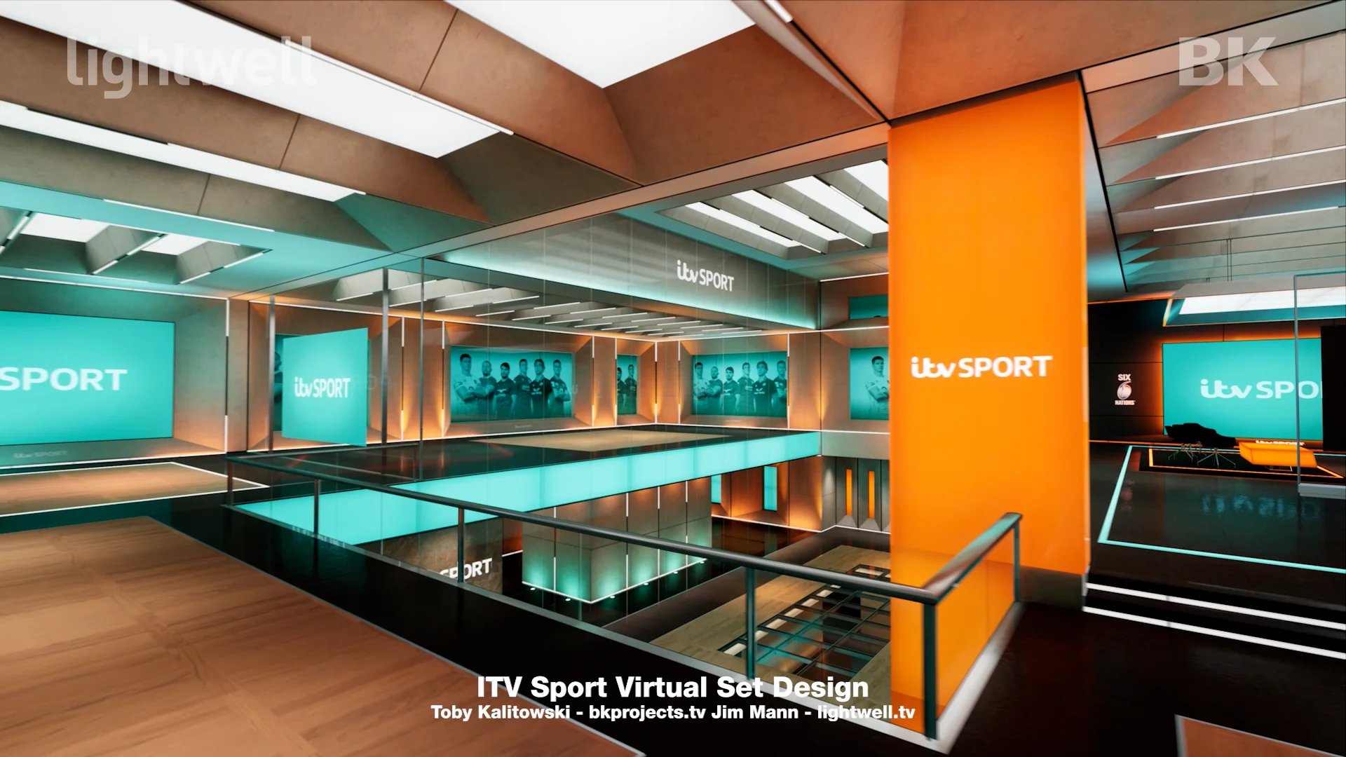 ITV Sport Virtual Set on Vimeo