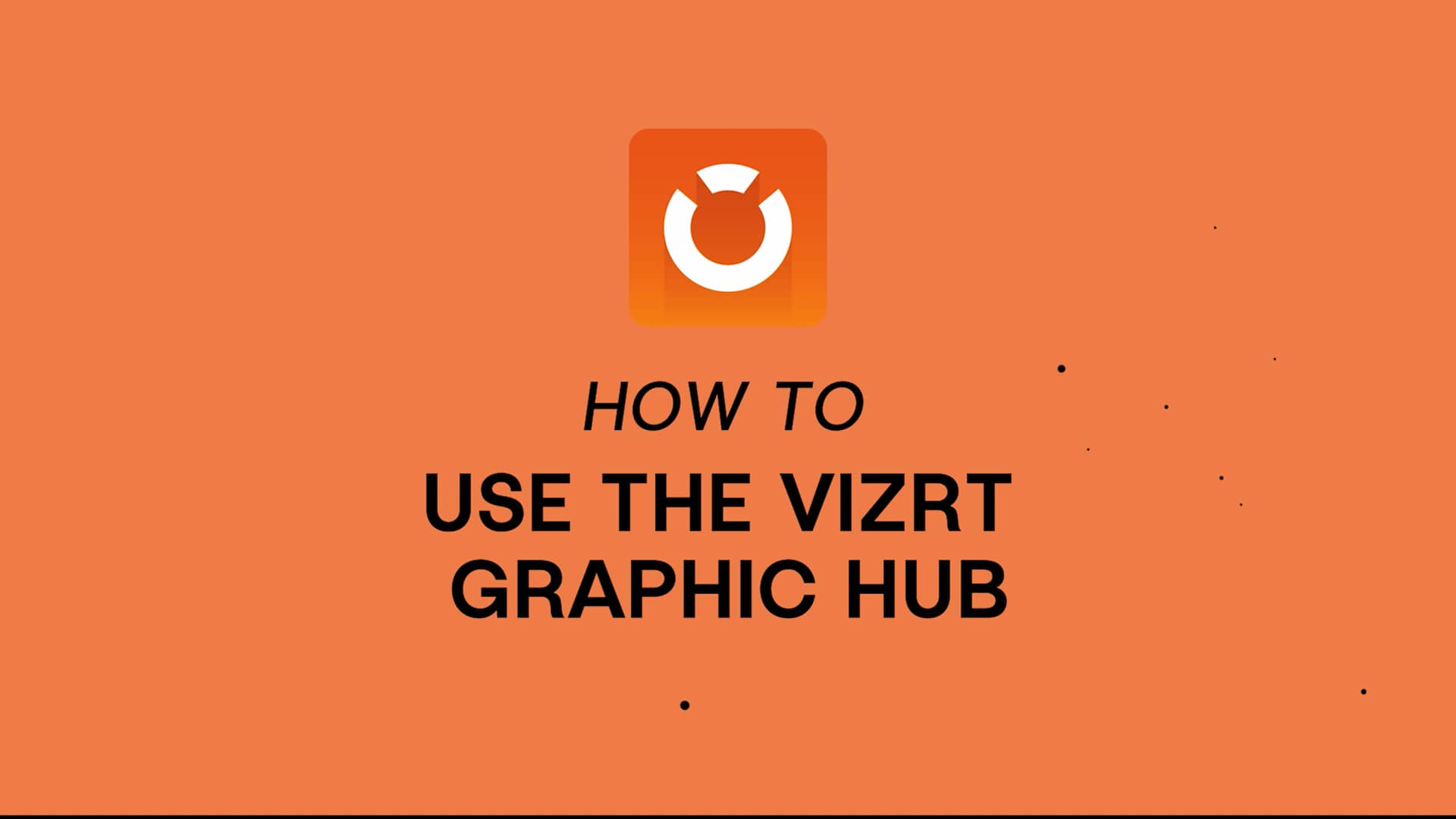 Viz Minute: How to use the Vizrt Graphic Hub on Vimeo