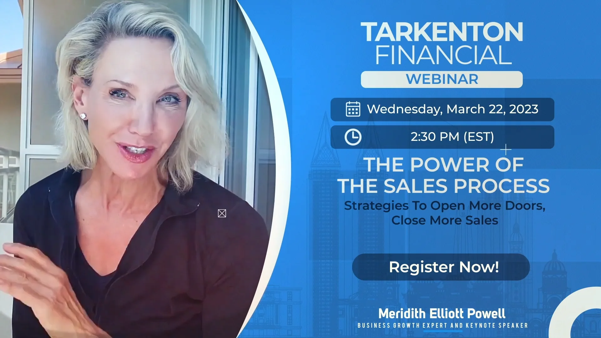 Tarkenton Financial - Meridith Powell Webinar Promo.mp4 on Vimeo