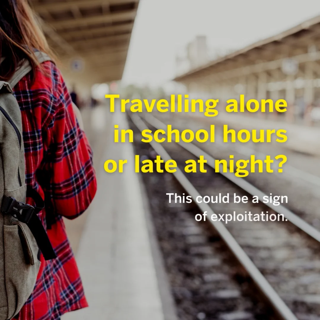 Signs of child exploitation.