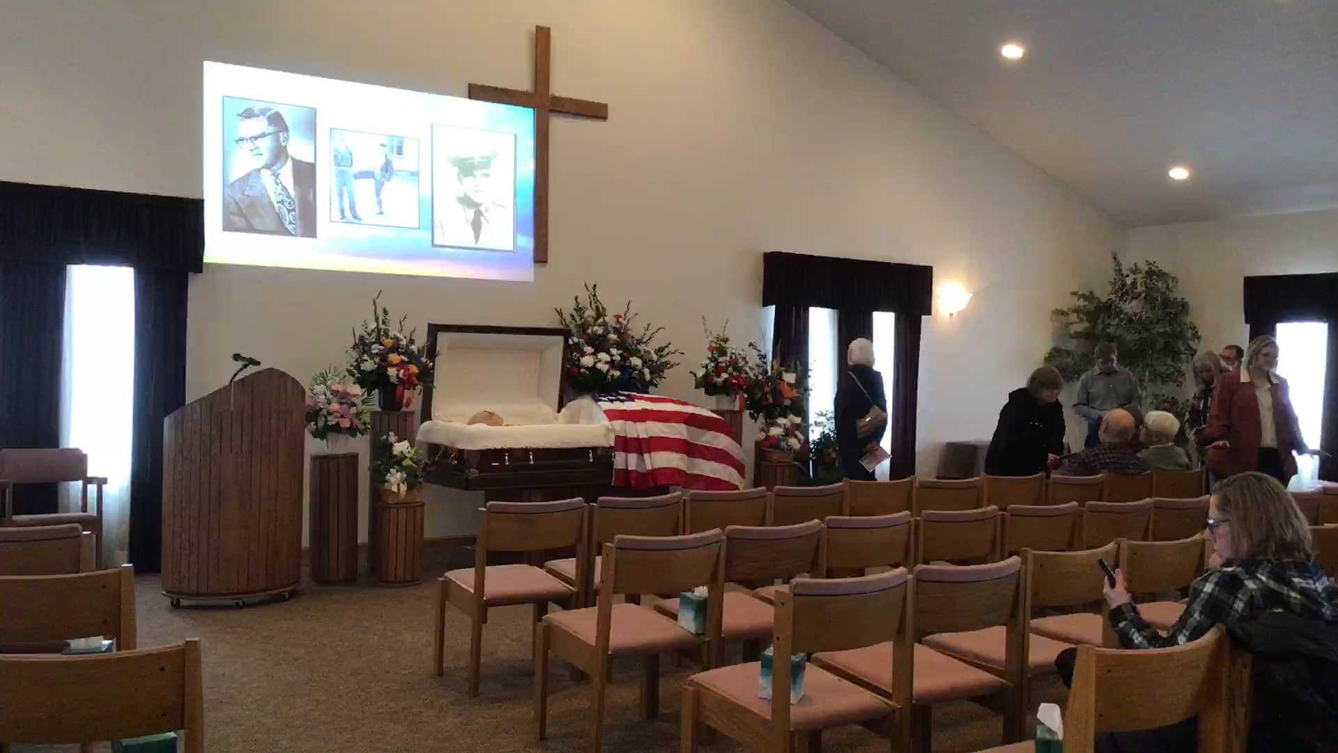 Burnie H. Geohring Funeral Service on Vimeo