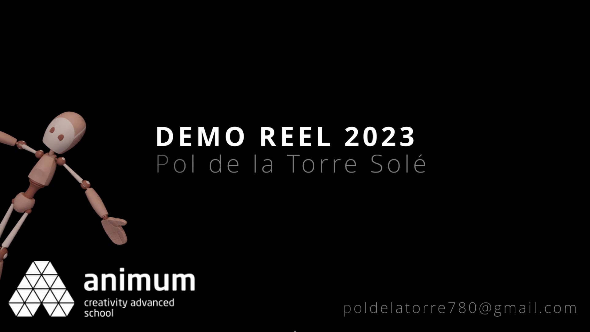 Demo Reel Module 1 - ANIMUM 3D on Vimeo