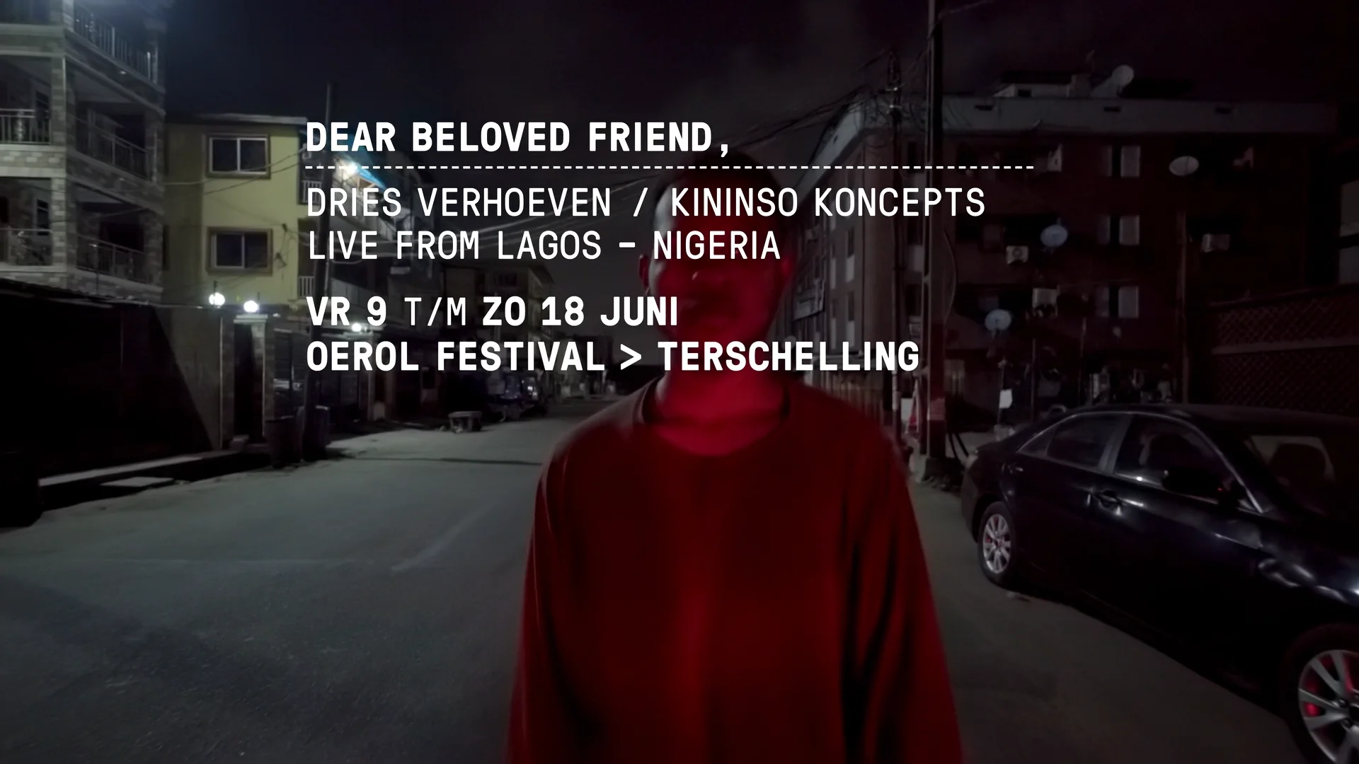 Dear beloved friend, - trailer - Oerol Terschelling on Vimeo