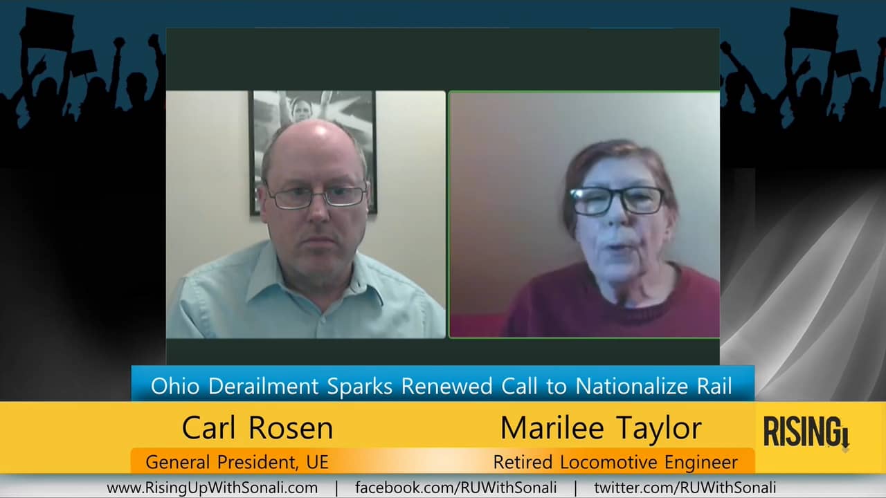 Ohio Derailment Sparks Renewed Calls to Nationalize Rail on Vimeo