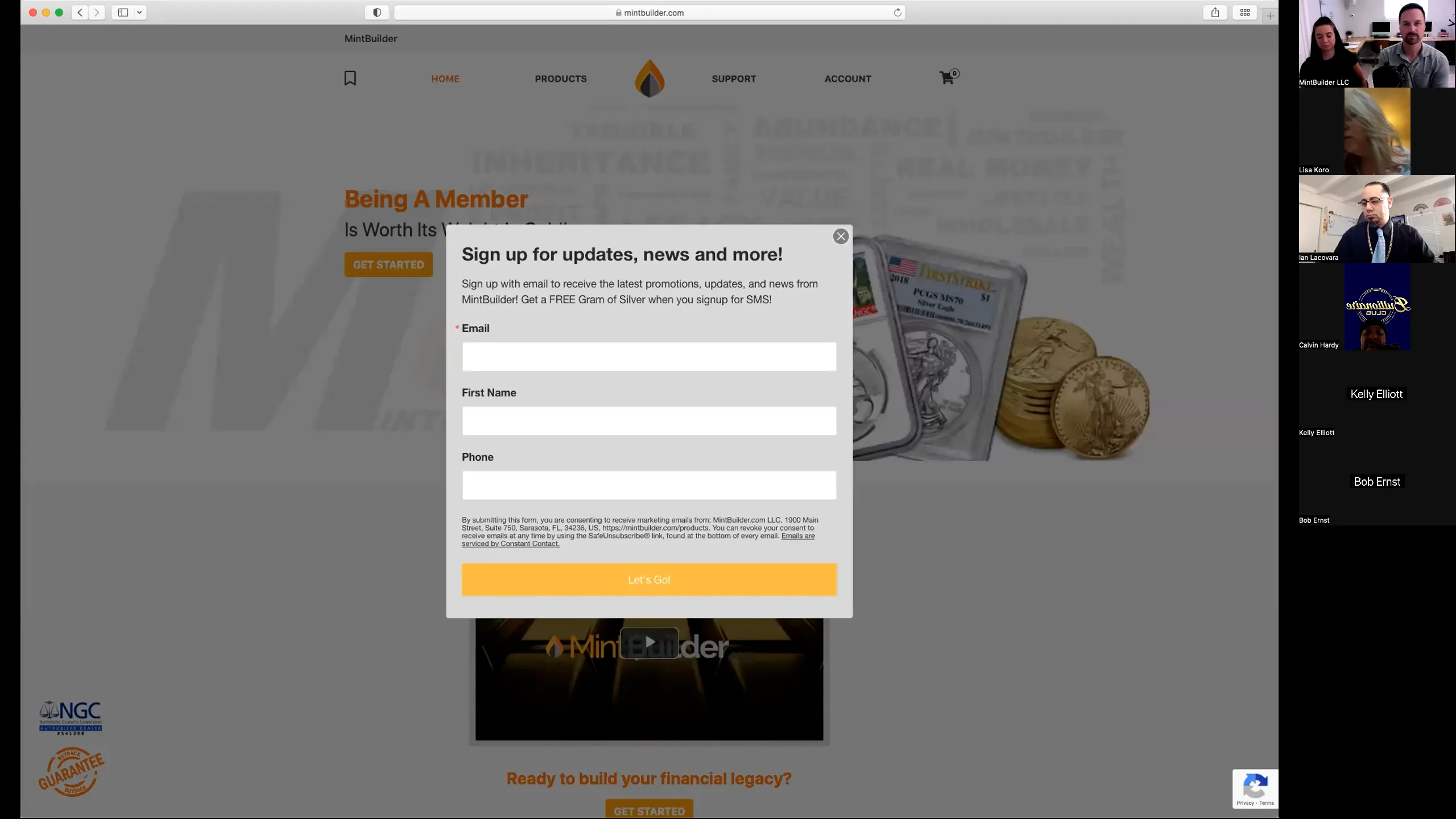 MintBuilder Member Zoom Ian Lacovara .mp4 on Vimeo