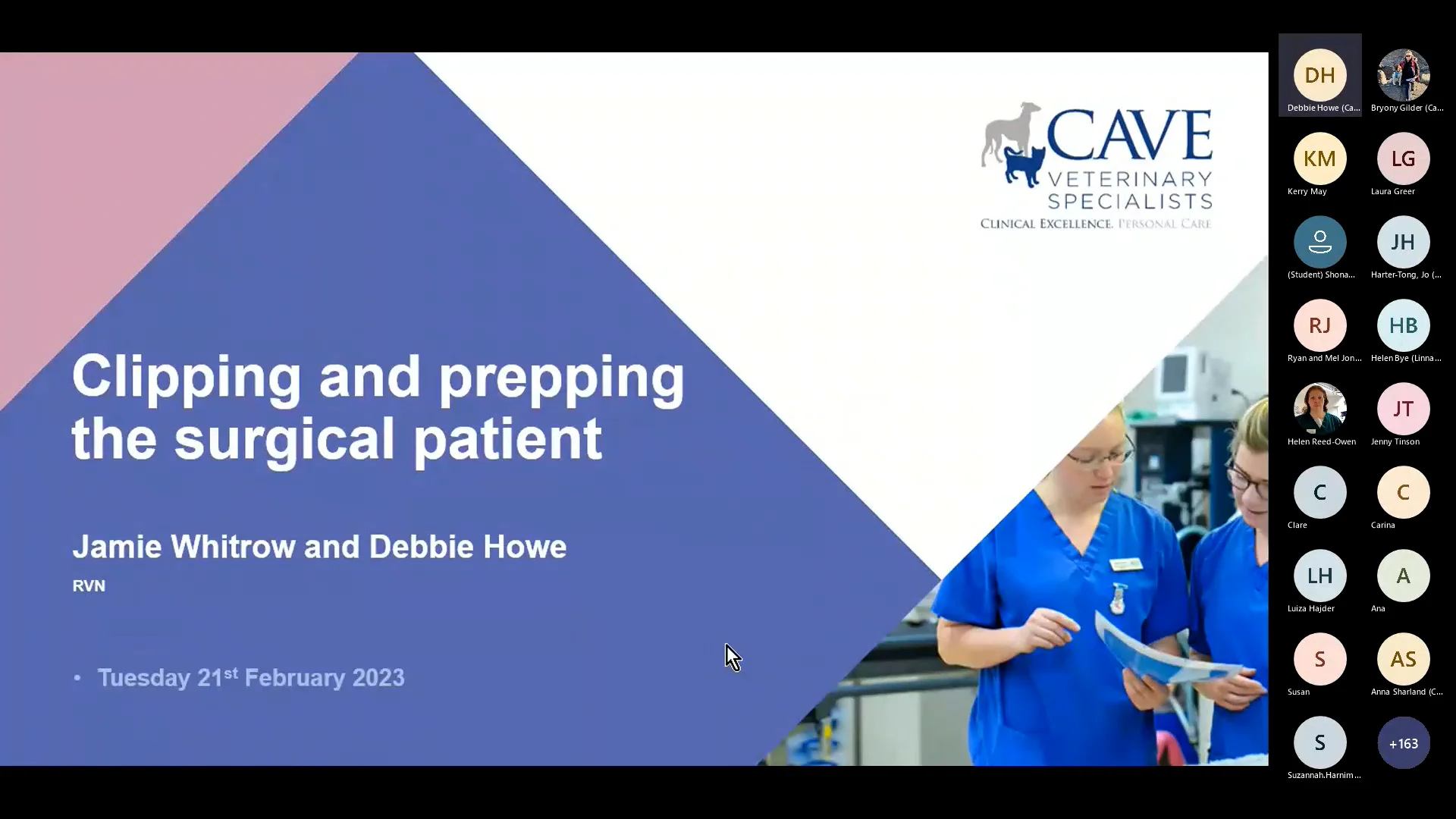 Nurse Club CPD - Clipping the surgical patient