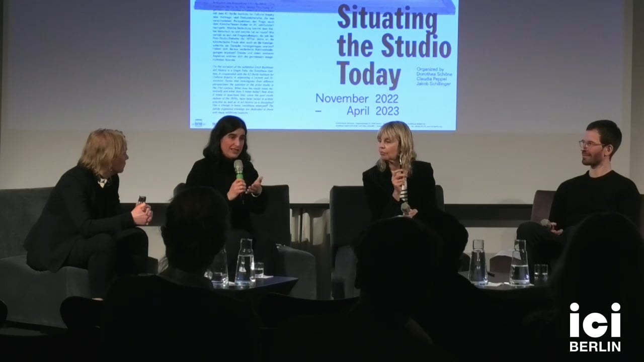 In and Out of the Studio - ICI Berlin